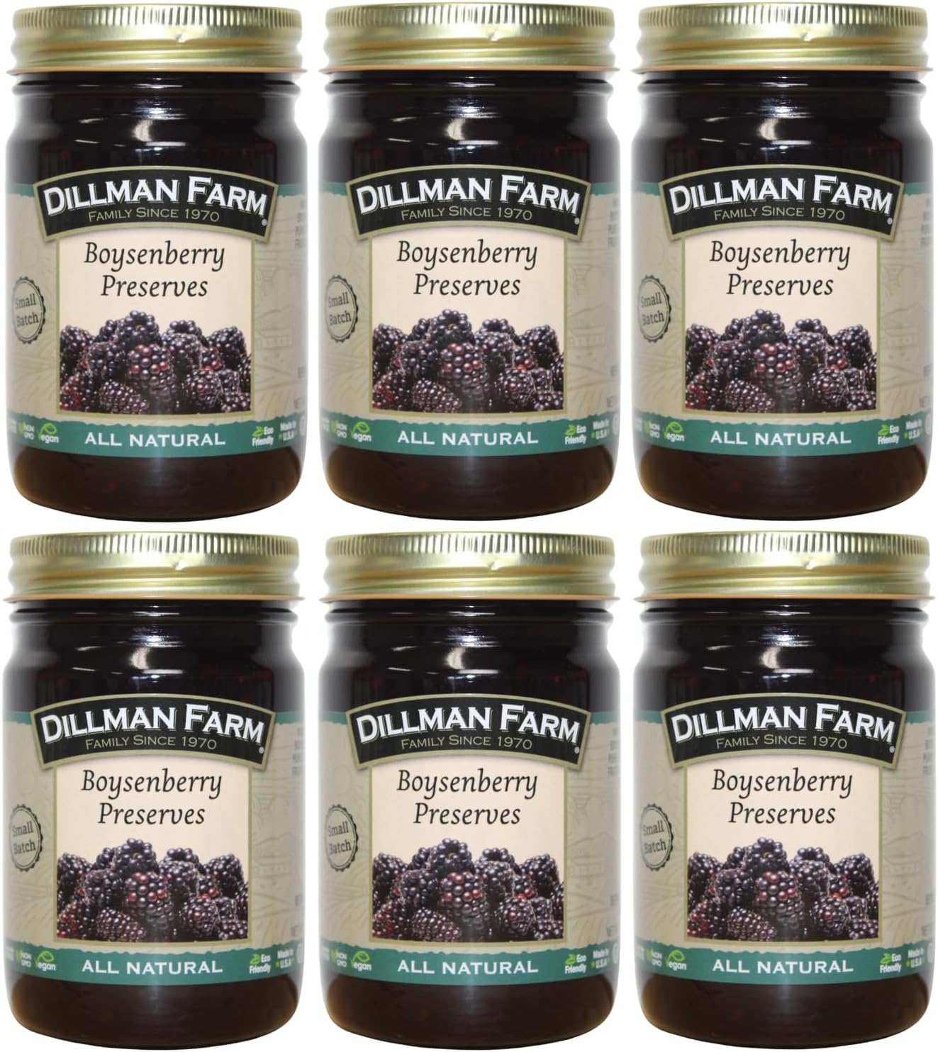 Amazon.com: Trappist Boysenberry Seedless Jam - All Natural 12 oz ...