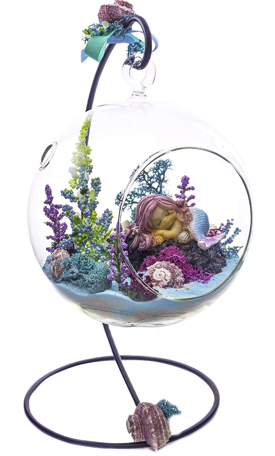Miniature Mermaid Terrarium Kit Rockin Mermaid Top Collection Mermaid ...