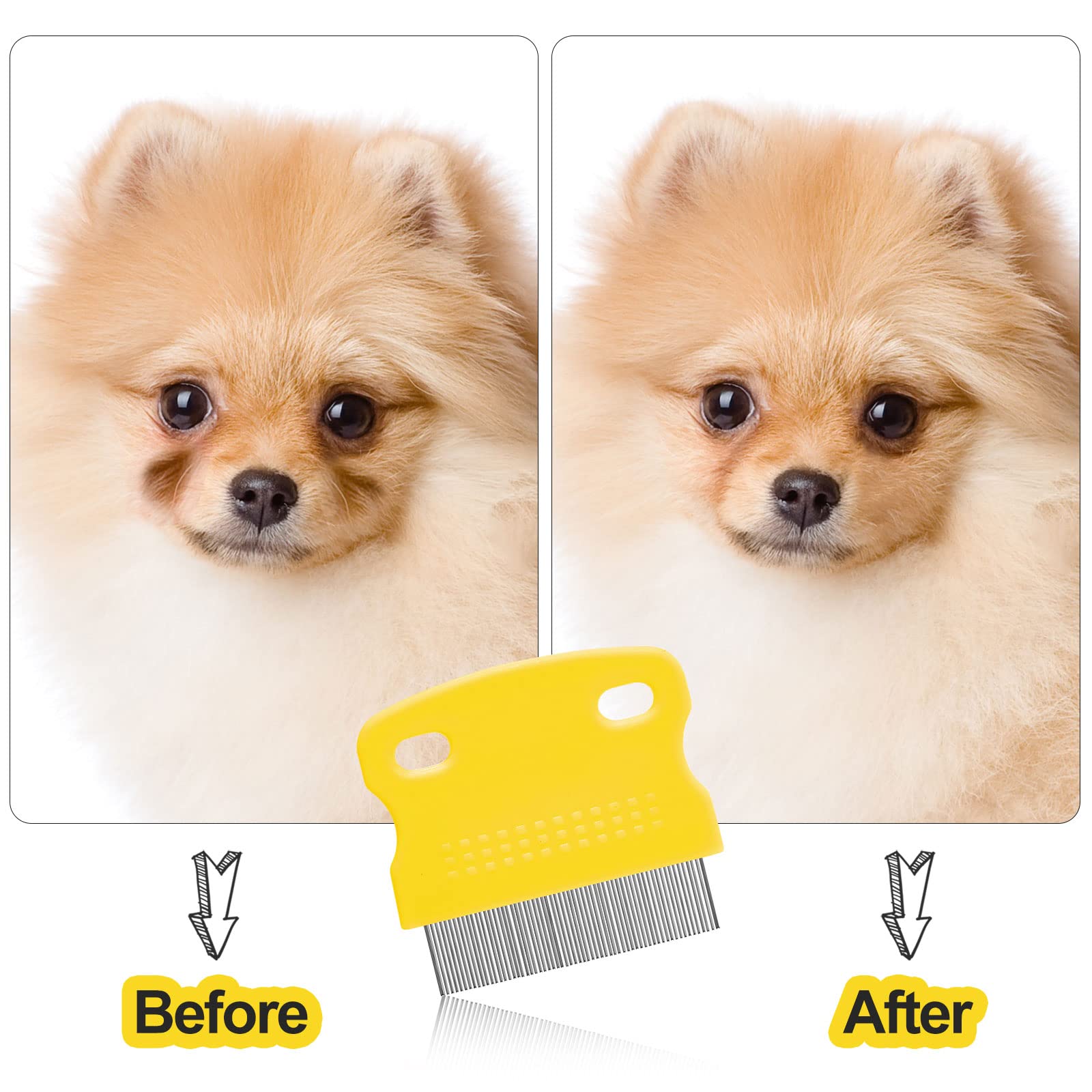 Snapklik.com : 5 Pieces Dog Eye Combs Tear Stain Remover Combs Pet ...
