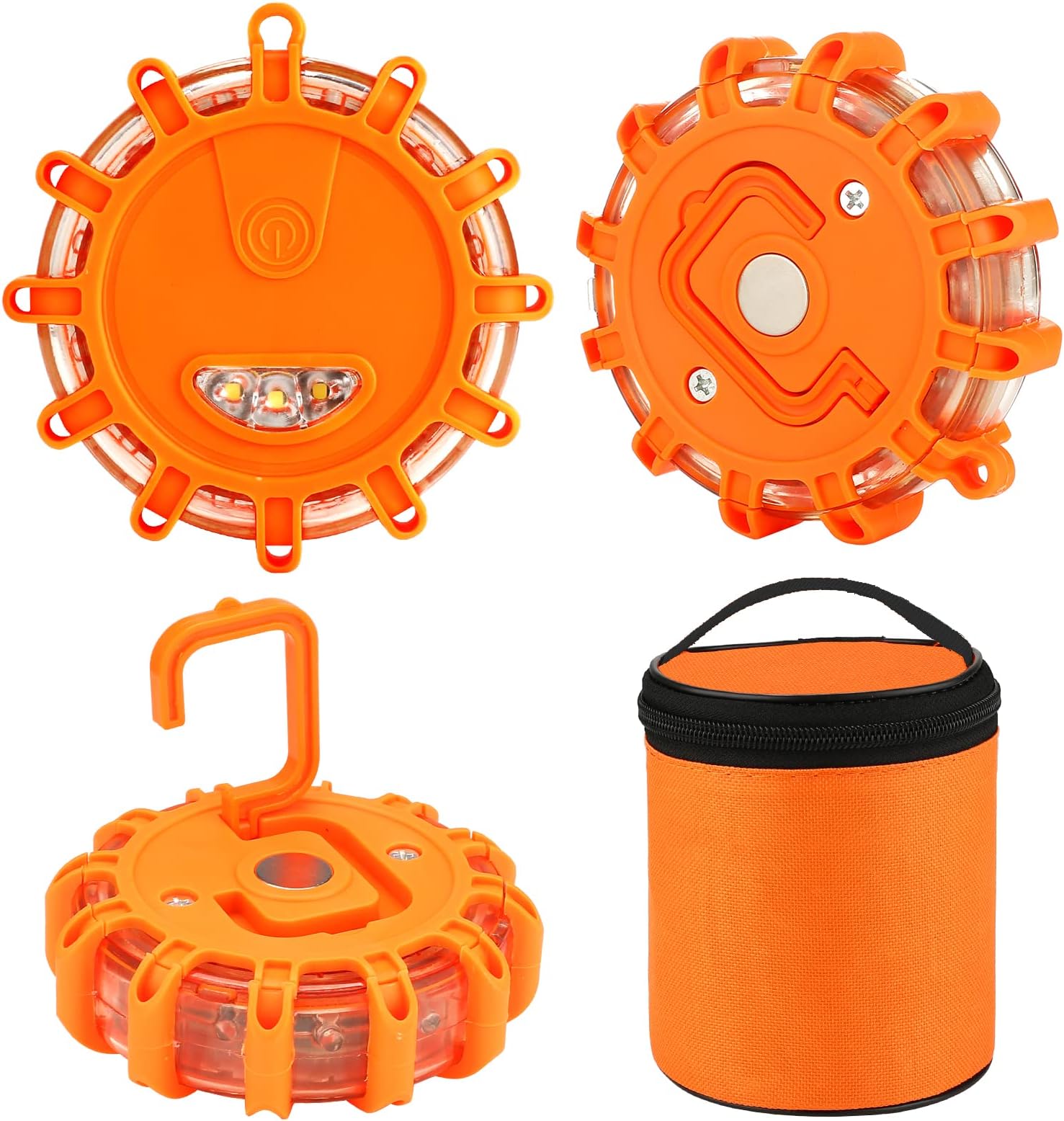 Amazon.com: Markstor 3 Pack of LED Emergency Car Kit Flashing Warning ...