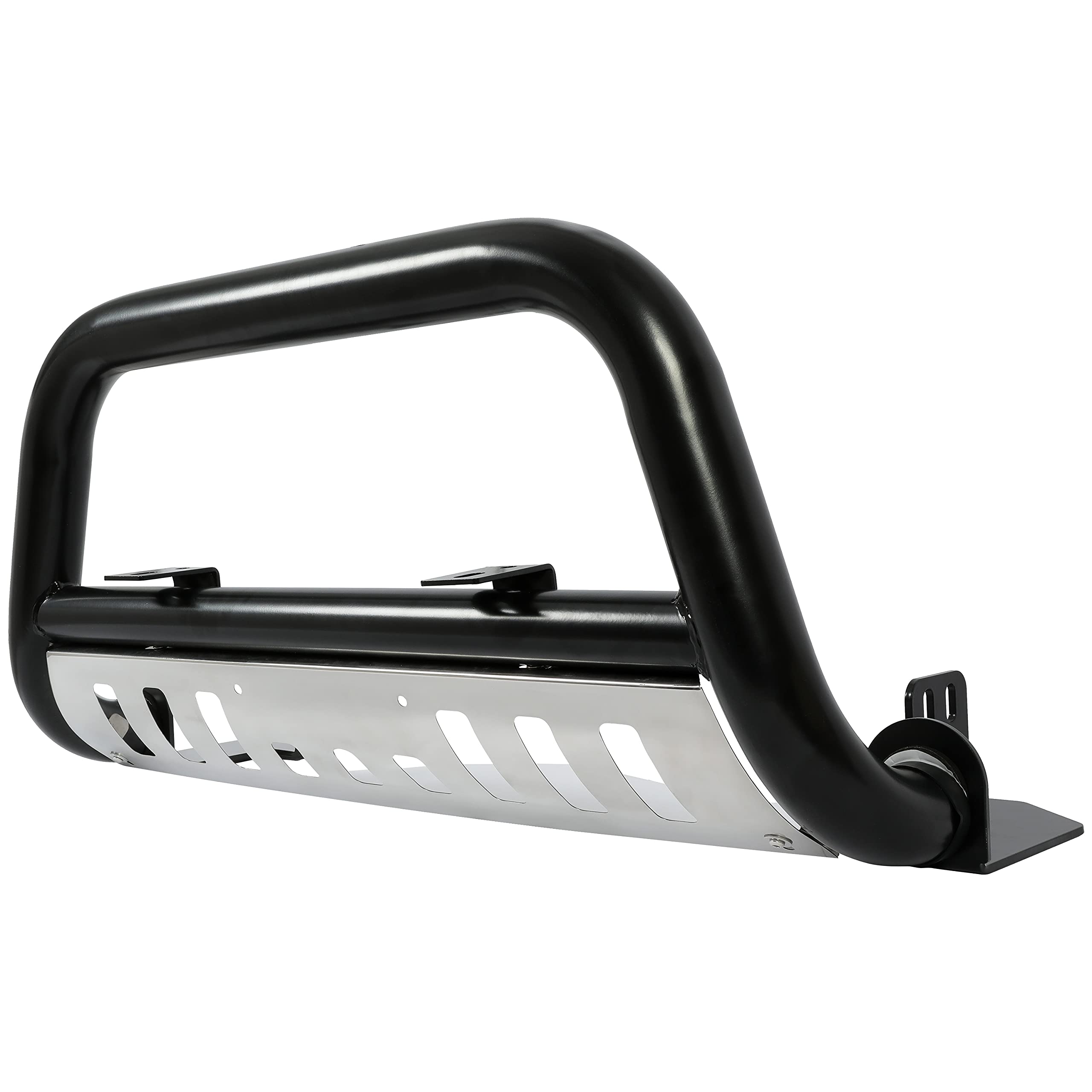 KUAFU Front 3'' Bull Bar Brush Push Grille Guard Bumper Compatible with ...