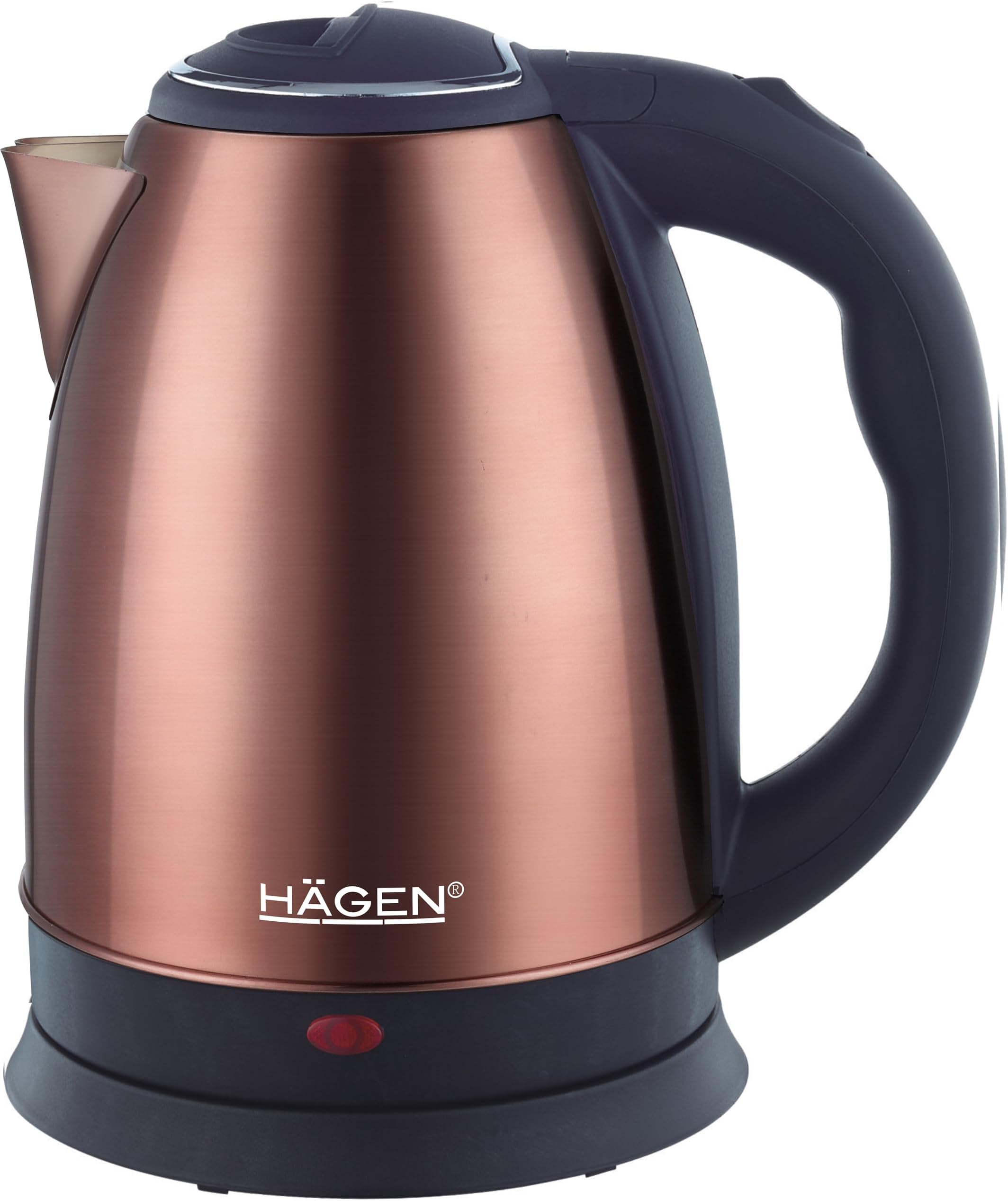 Hagen, Bouilloire Electrique Compacte Inox, Design Elegant, Base 360 ...