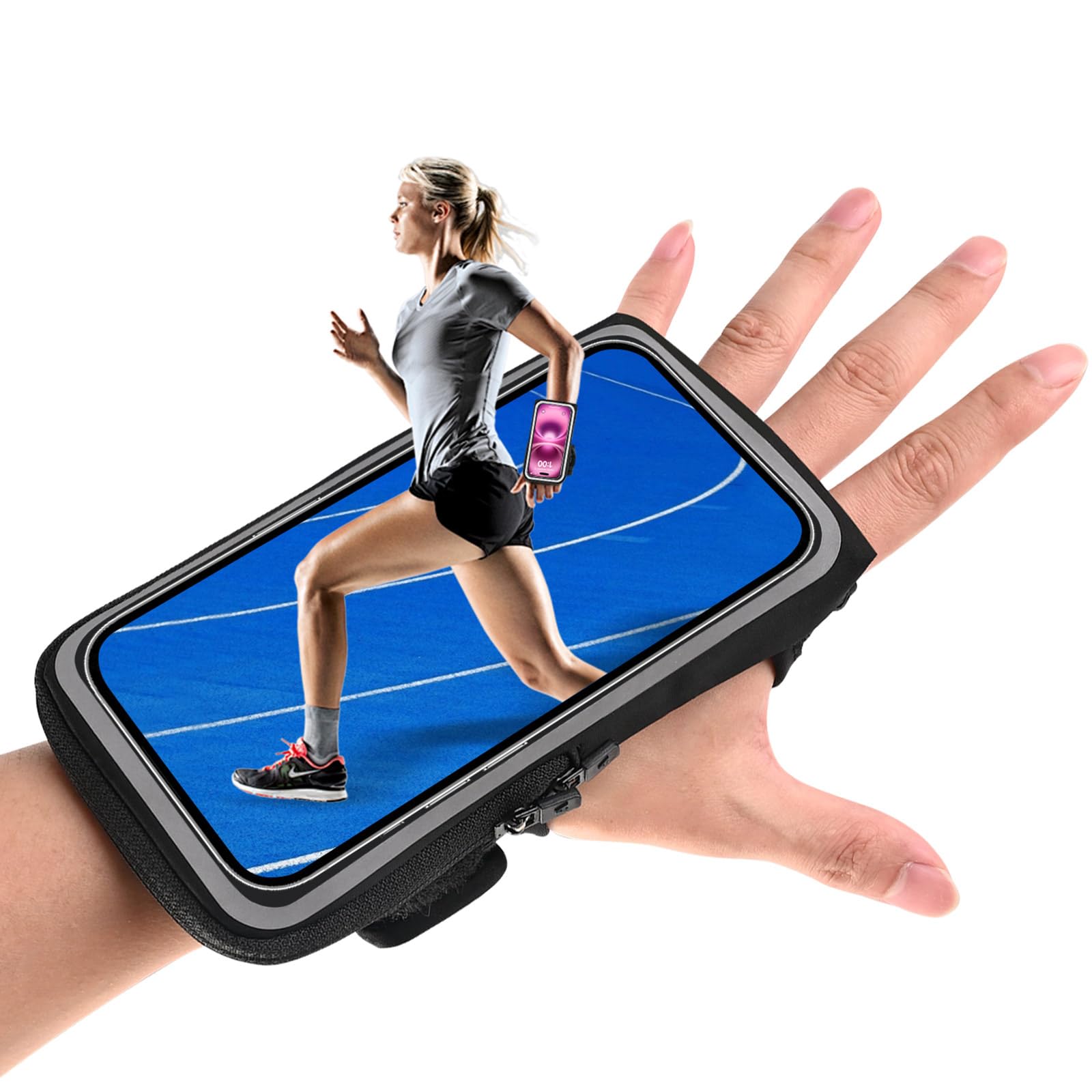 Amazon.com: Wristbands Phone Holder for Running, Forearm Running ...