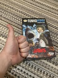 Amazon.com: Funko Pop! Funkoverse: Jaws 100 Board Game, Multicolor ...