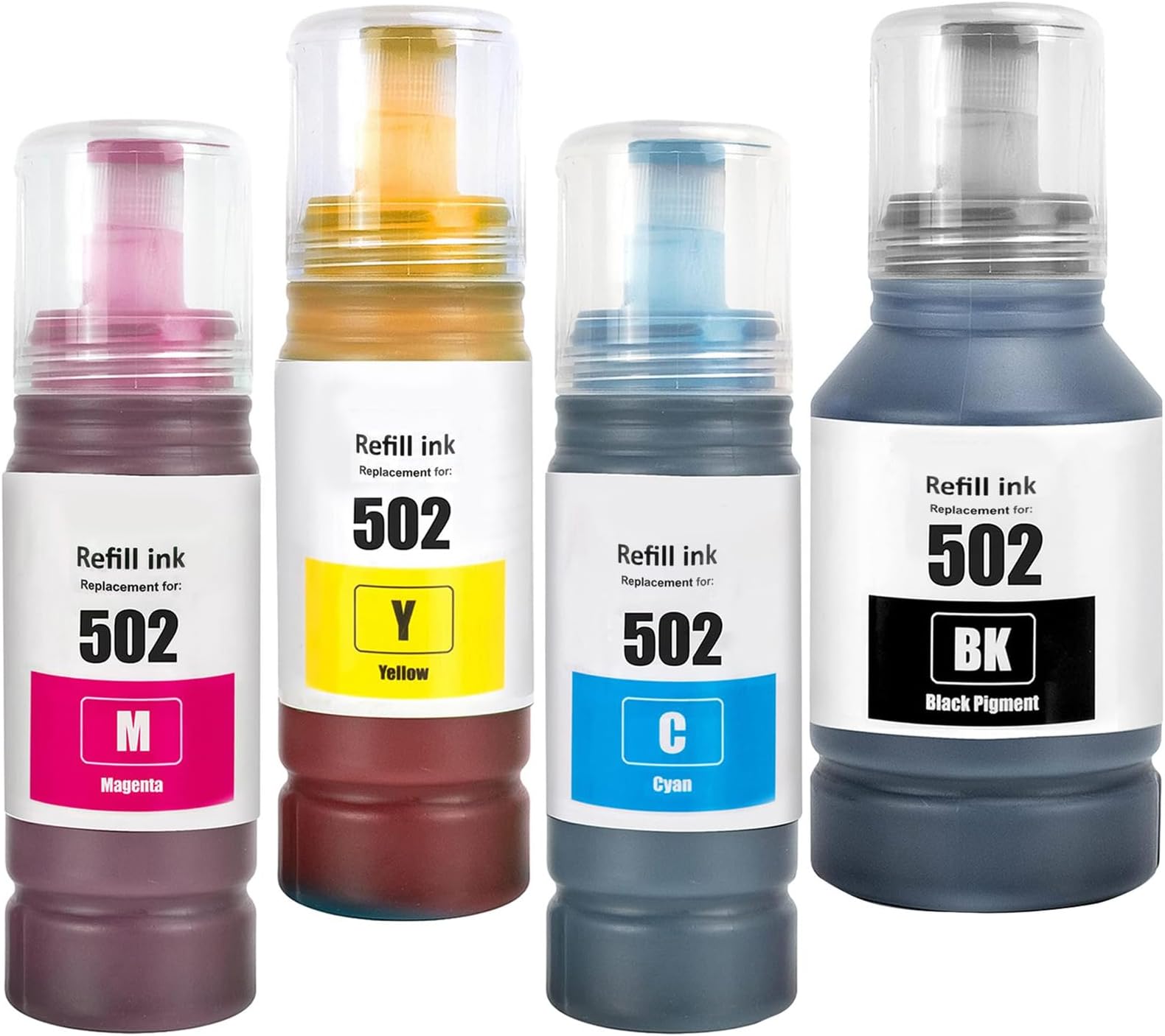 Amazon.com: LAIPENG 502 T502 Ink Refill Bottles Remanufactured for ET ...