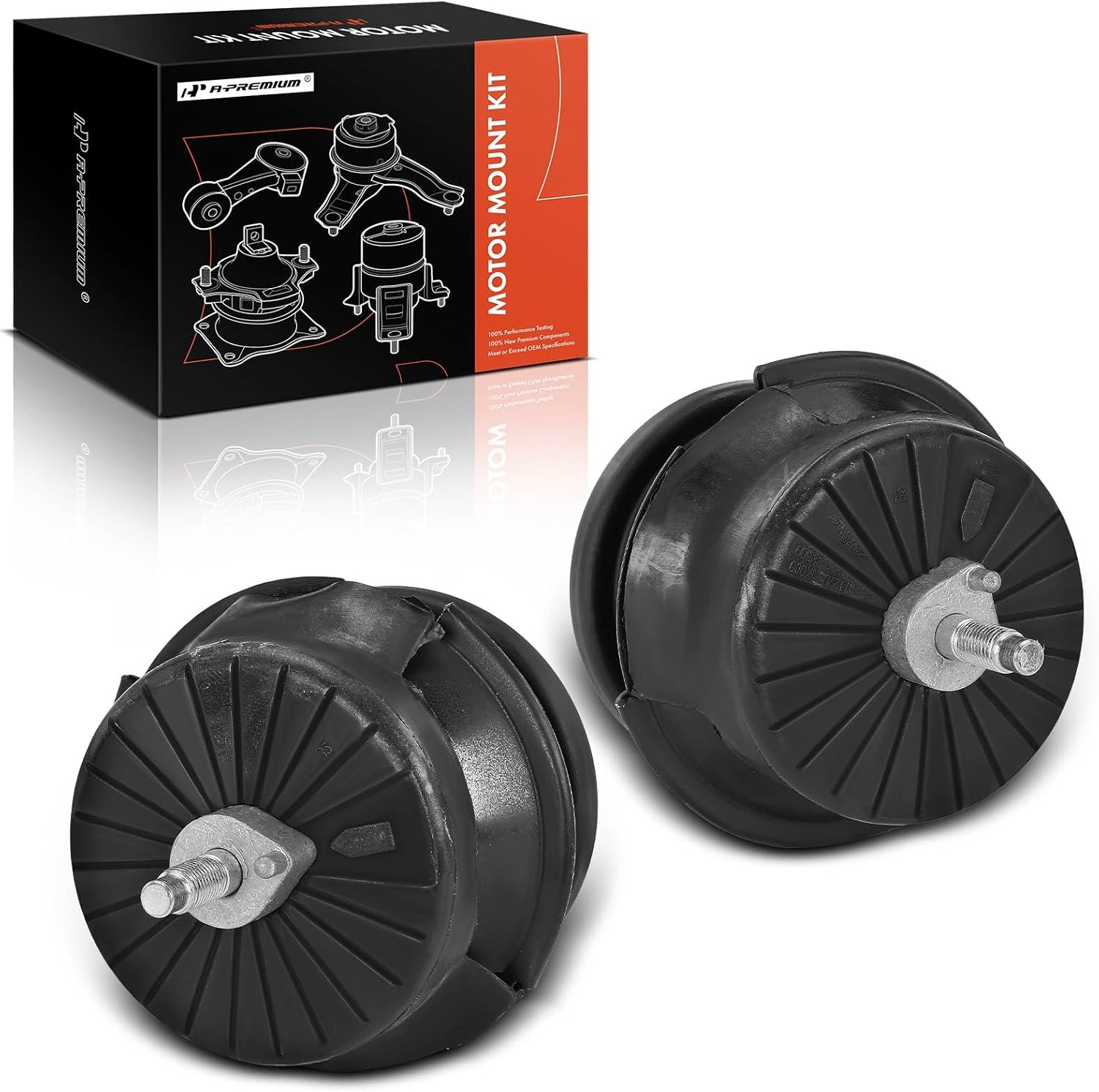 A-Premium 2PCS Front Left and Right Engine Motor Mount Kit Compatible ...