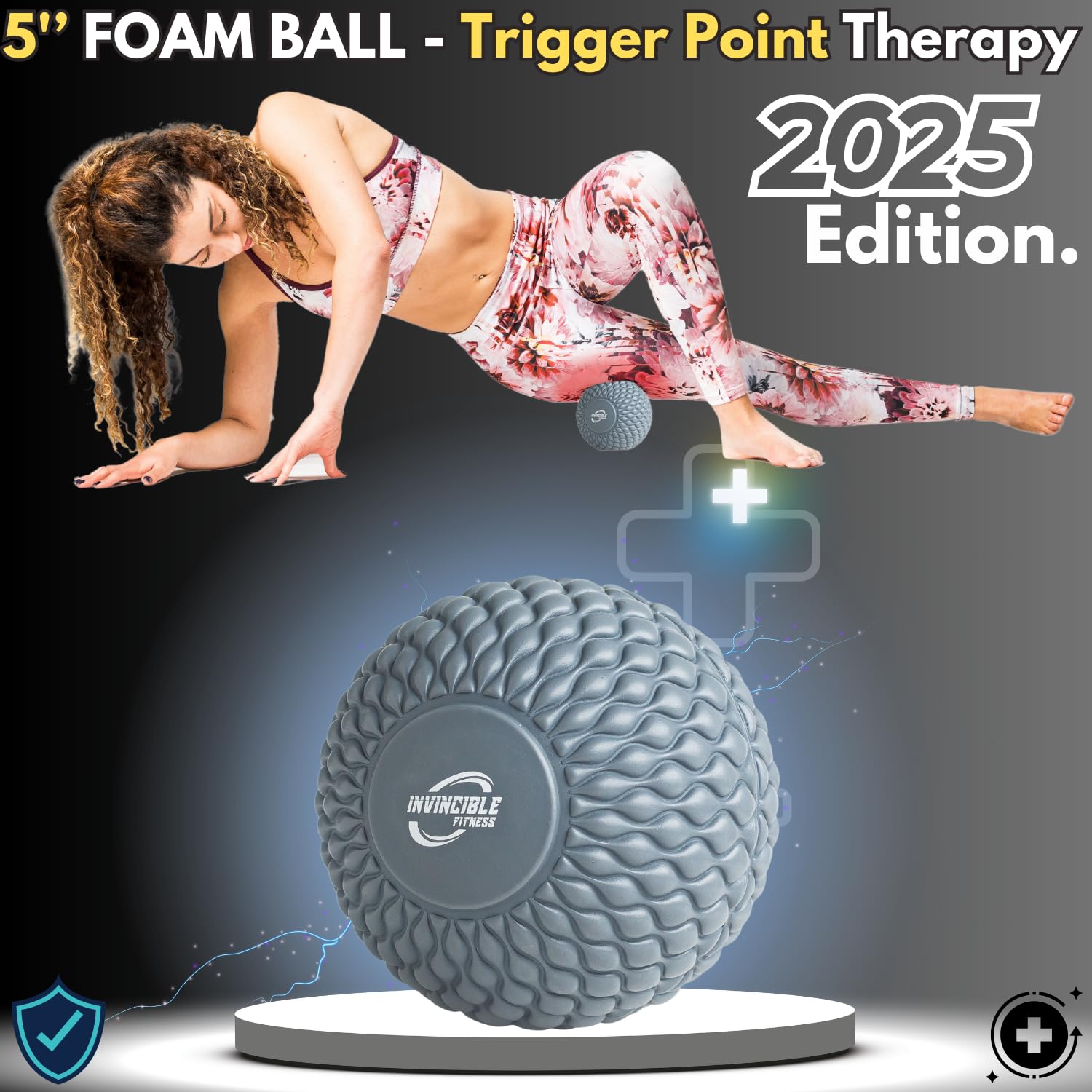Snapklik.com : 5 Foam Massage Ball, Self-Massage Tool For Muscle ...