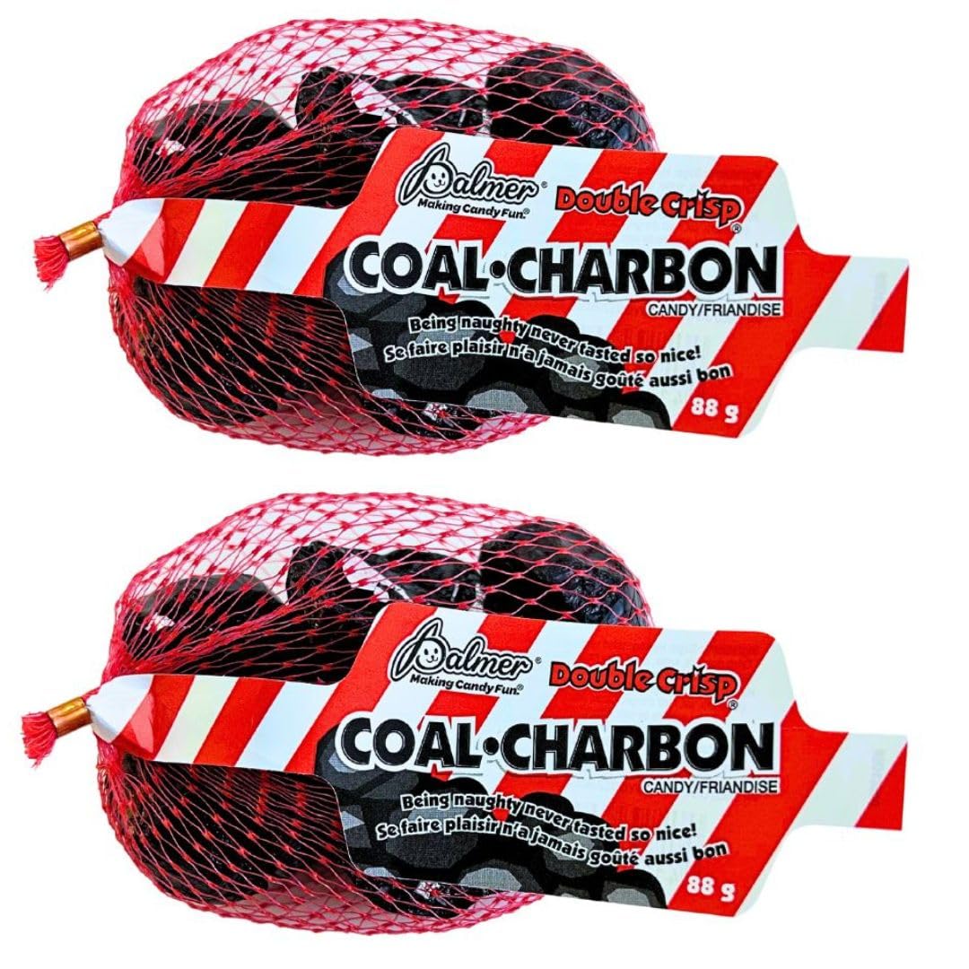 Chocolate Coal Double Crisp Christmas Gift 2 X 88g Bags Great For ...