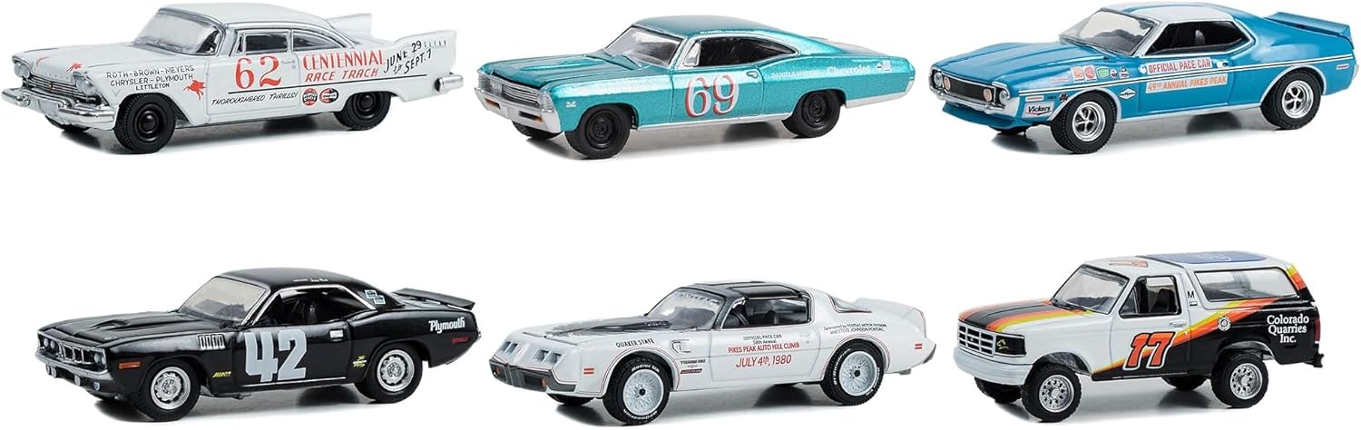 Amazon.com: Pikes Peak International Hill Climb Series 1 Set of 6 ...