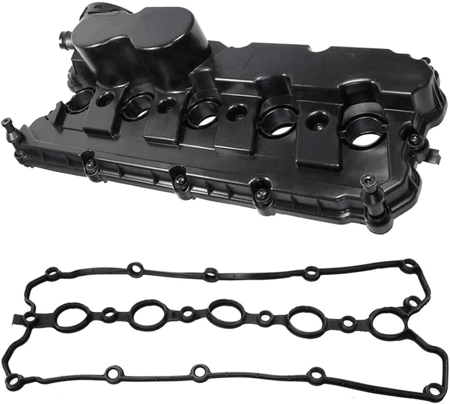 Amazon.com: Benefast 07K103469L Engine Valve Cover w/PCV Valve Gasket ...