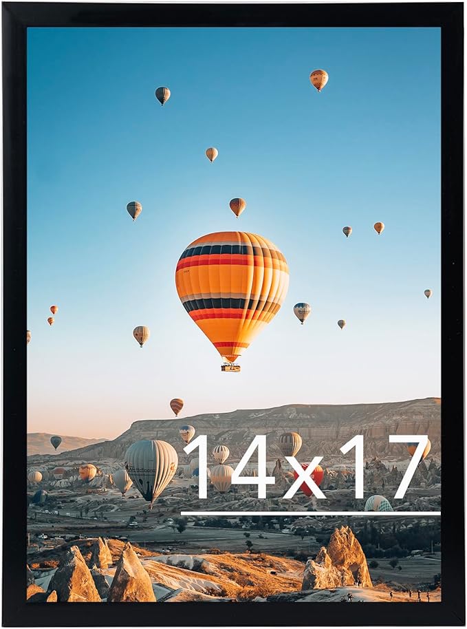Amazon.com - JCJMY 14x17 Picture Frame Black for Poster Photo Picture ...
