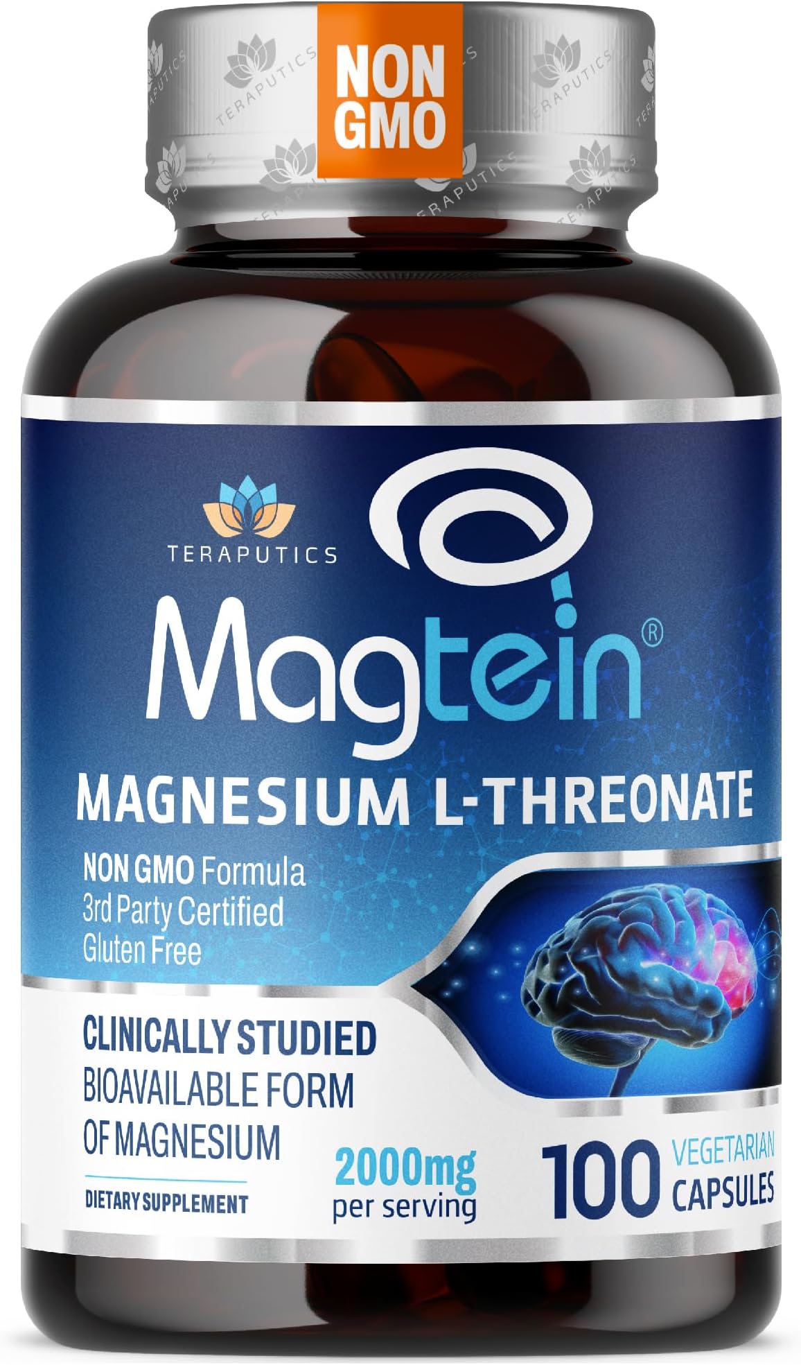 Amazon.com: Magnesium L Threonate (Original Magtein Formula) - 2000 mg ...