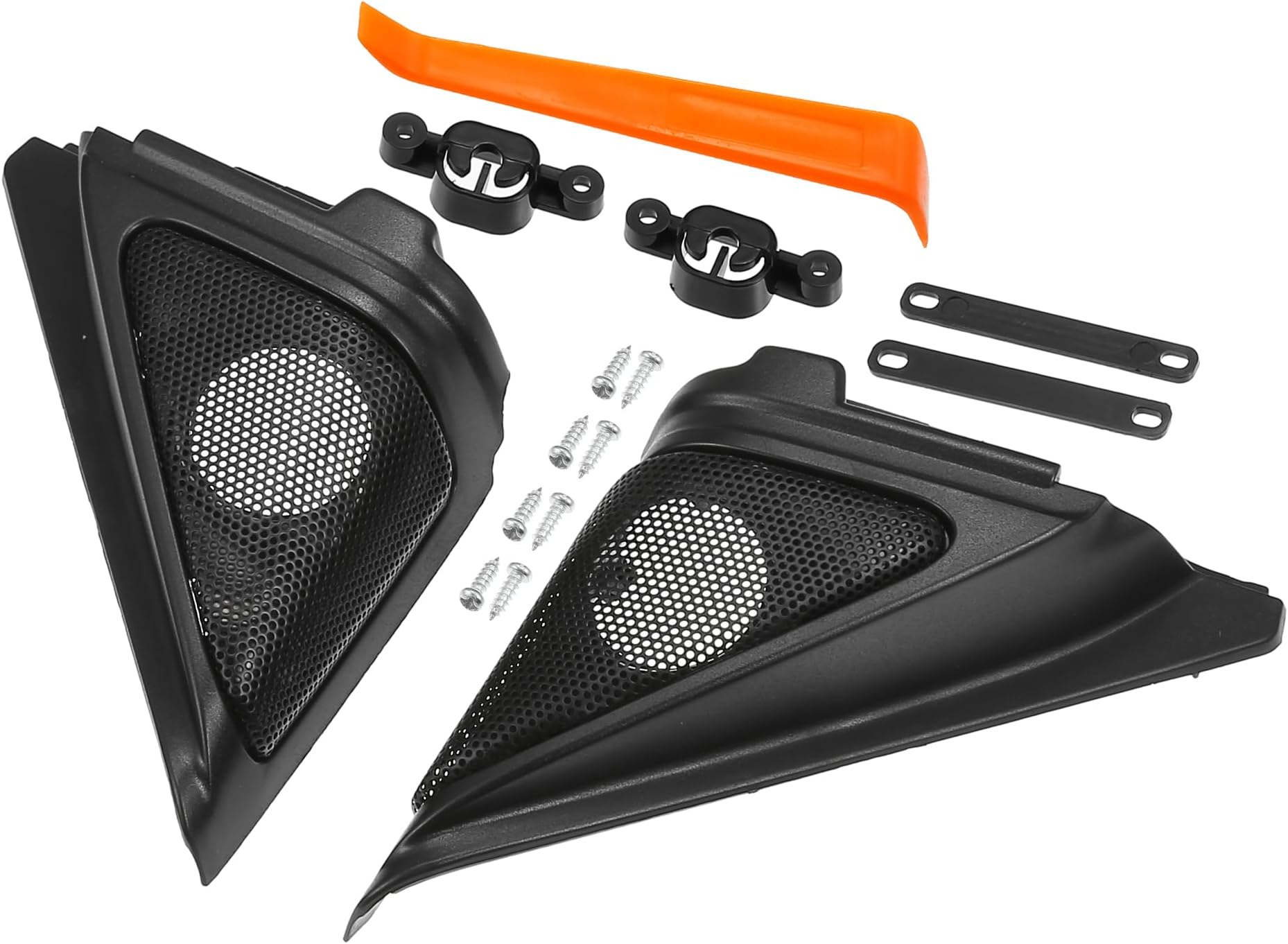 Amazon.com: 2pcs Car Door Panel Audio Horn Speaker Tweeter Triangle ...