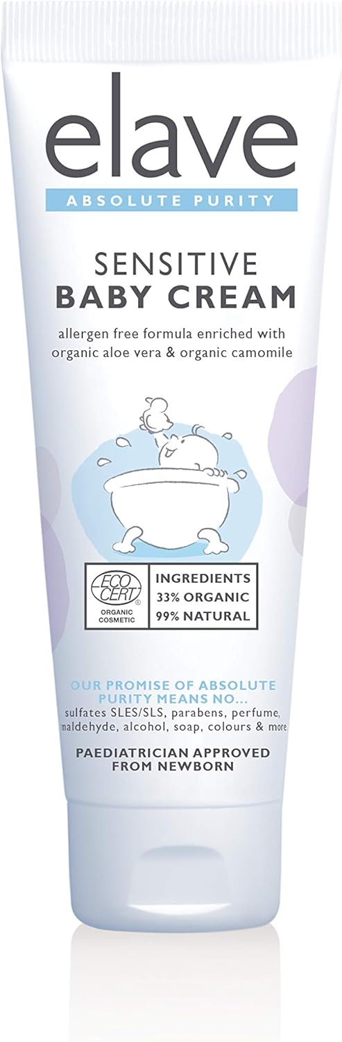 Elave Baby Cream ECOCERT Tube 125ml : Amazon.co.uk: Baby Products
