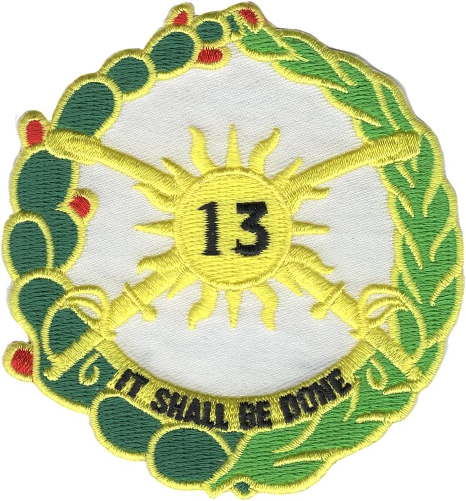 Amazon.com: 13th Cavalry Regiment Patch : Clothing, Shoes & Jewelry