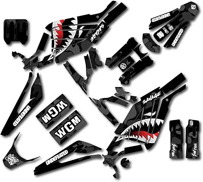 Amazon.com: Black Camo Savage Racing Graphic kit fit Sur-Ron Light Bee ...