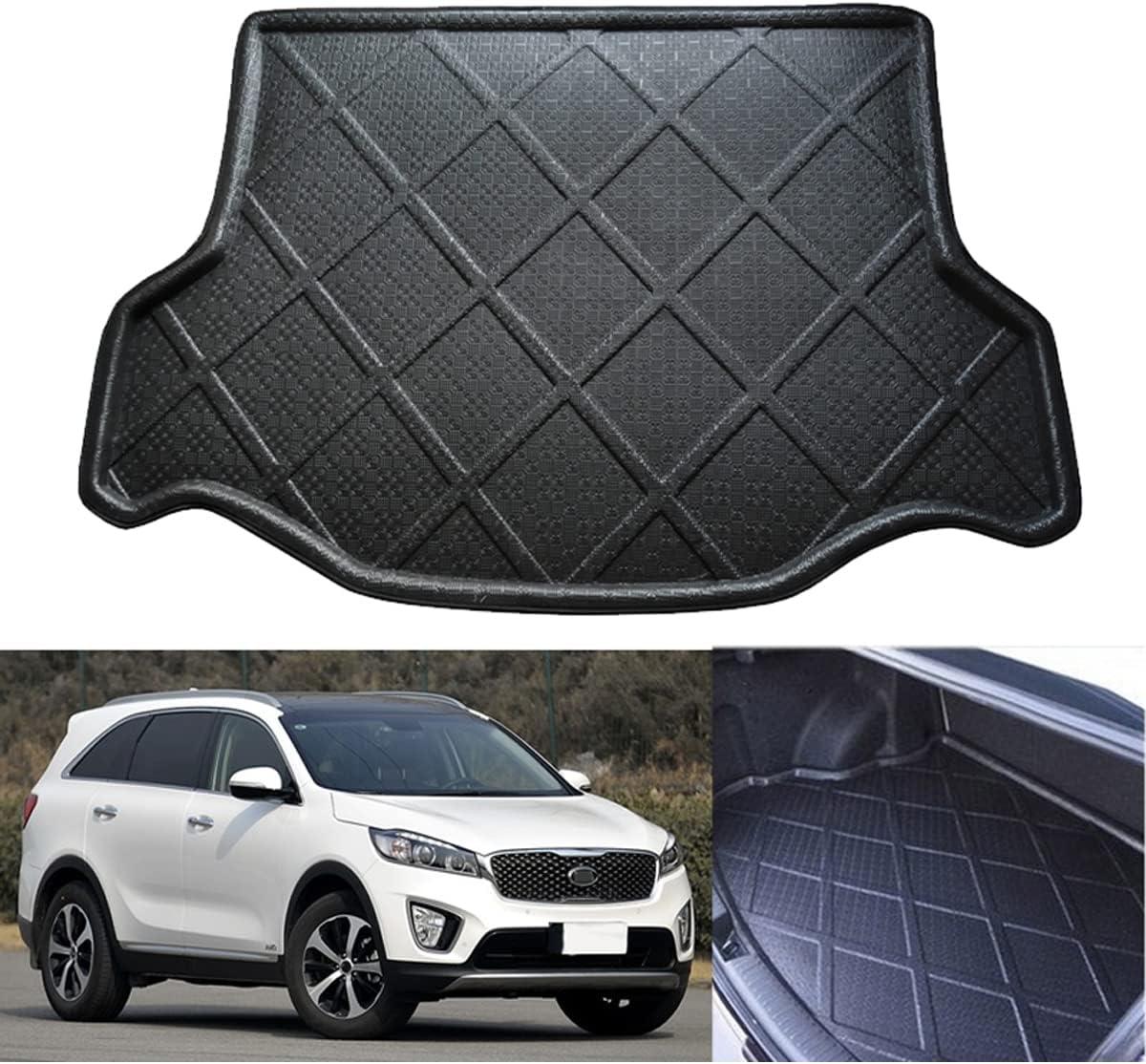 Car Mat Boot Pad Carpet Cargo Mat Trunk Liner Cargo Tray Floor Mat ...