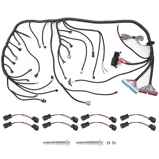 Amazon.com: AUTOBABA 4L60E Wiring Harness LS Engine Swap Standalone ...