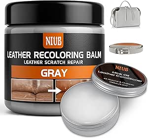 Amazon.com: NIUB Leather Recoloring Balm Leather Color Restorer Scratch ...