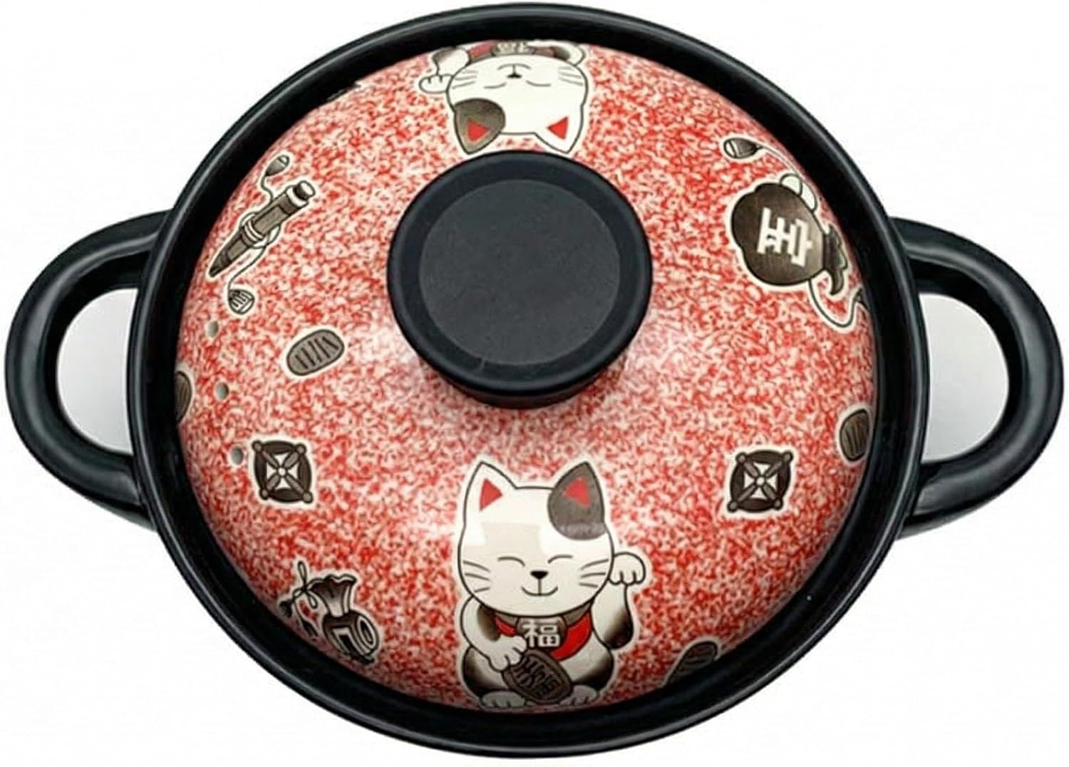 Amazon.com: Japanese Clay Pot for Cooking with Lid - Ceramic Casserole ...