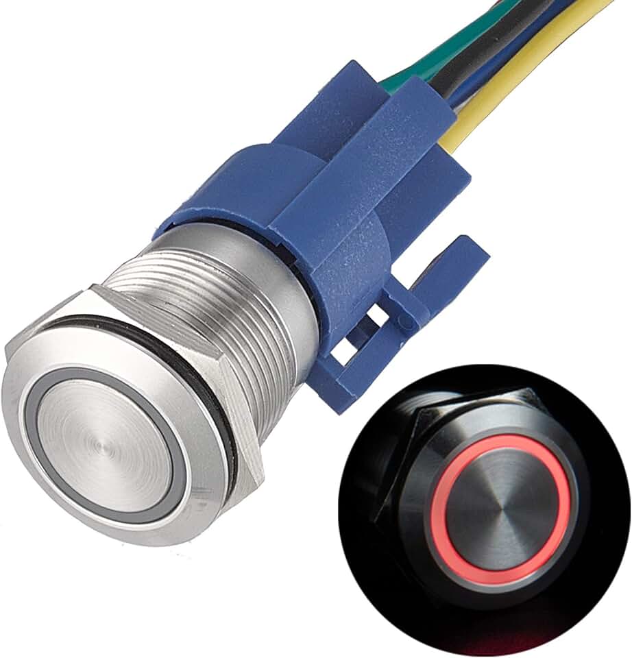 Amazon.ca: waterproof momentary switch