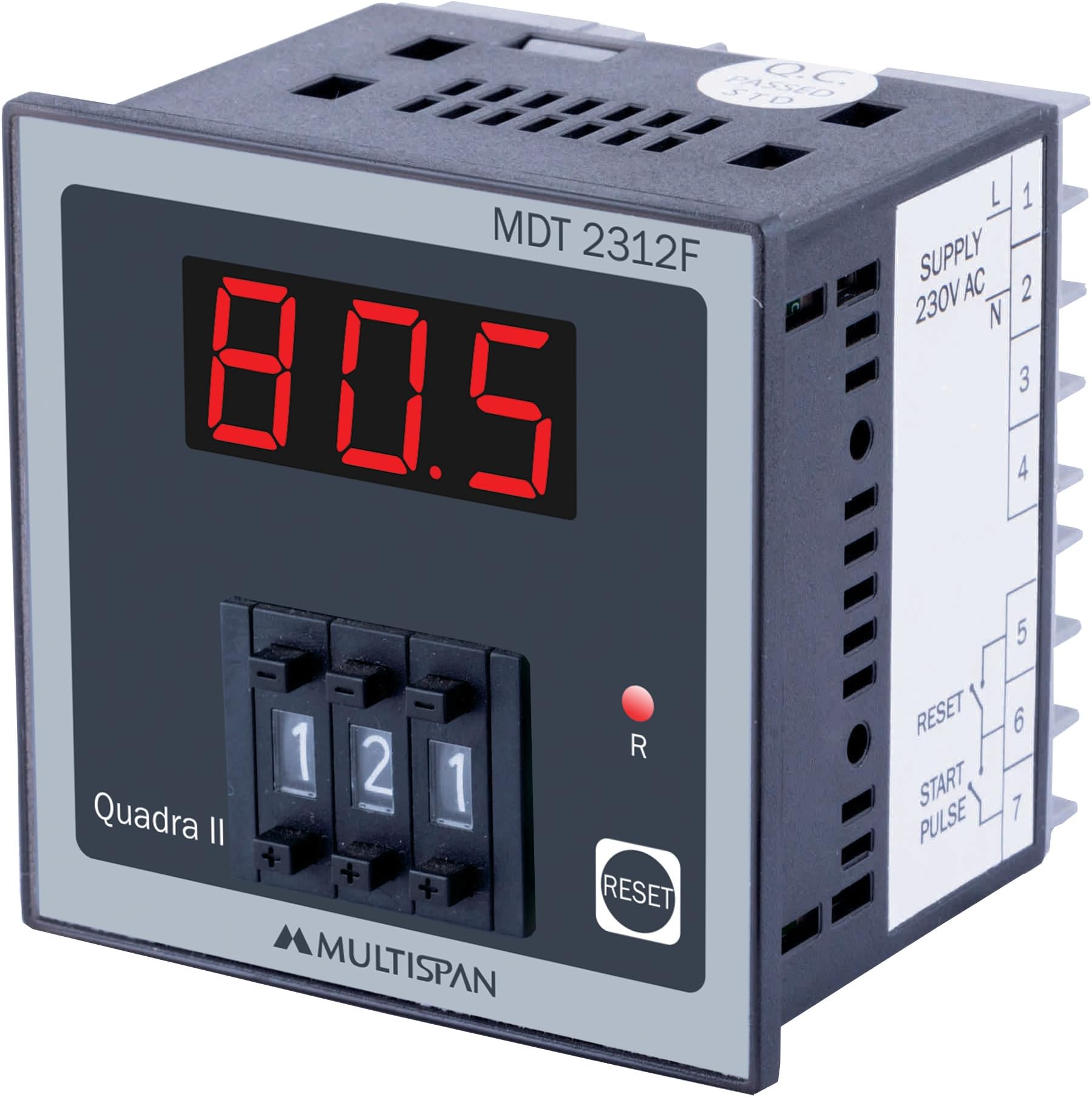 MULTISPAN DIGITAL PRESETTABLE TIMER_MDT-2312F : Amazon.in: Home & Kitchen