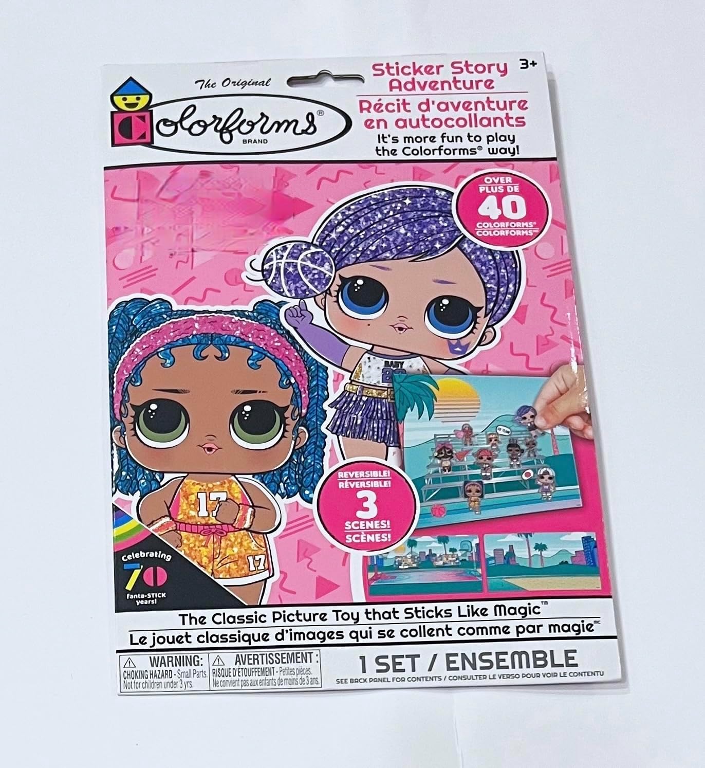 Amazon.com: LOL Surprise Sticker Story Adventure : Toys & Games
