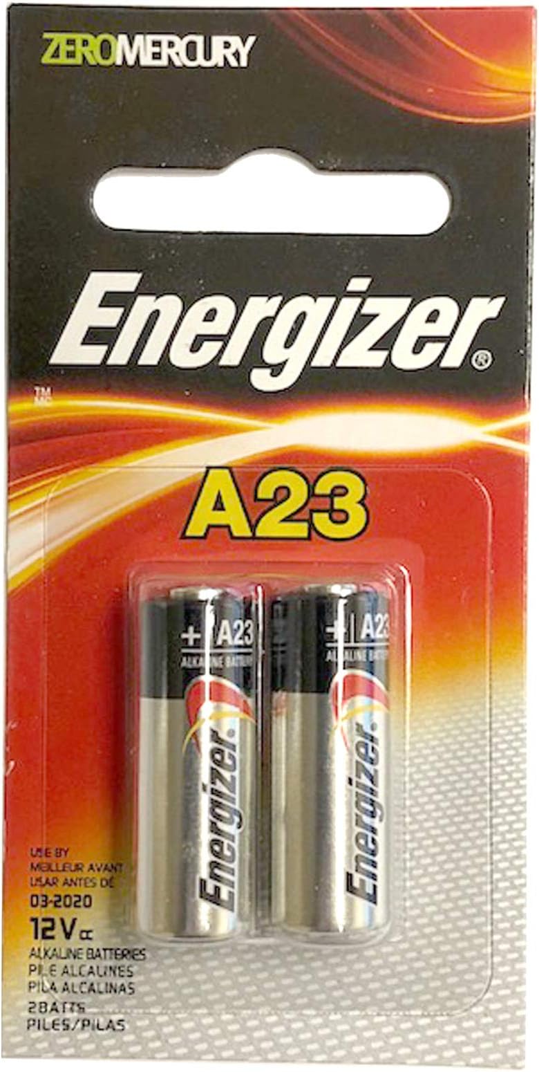 Amazon.com: Energizer A23 Batteries, A23 Battery Alkaline, 2 Count ...