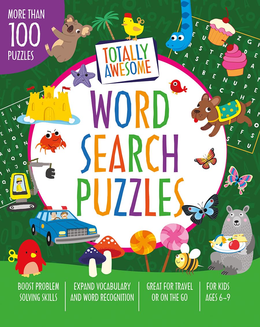 Amazon.com: Totally Awesome Word Searches For Kids - Puzzle Activity ...