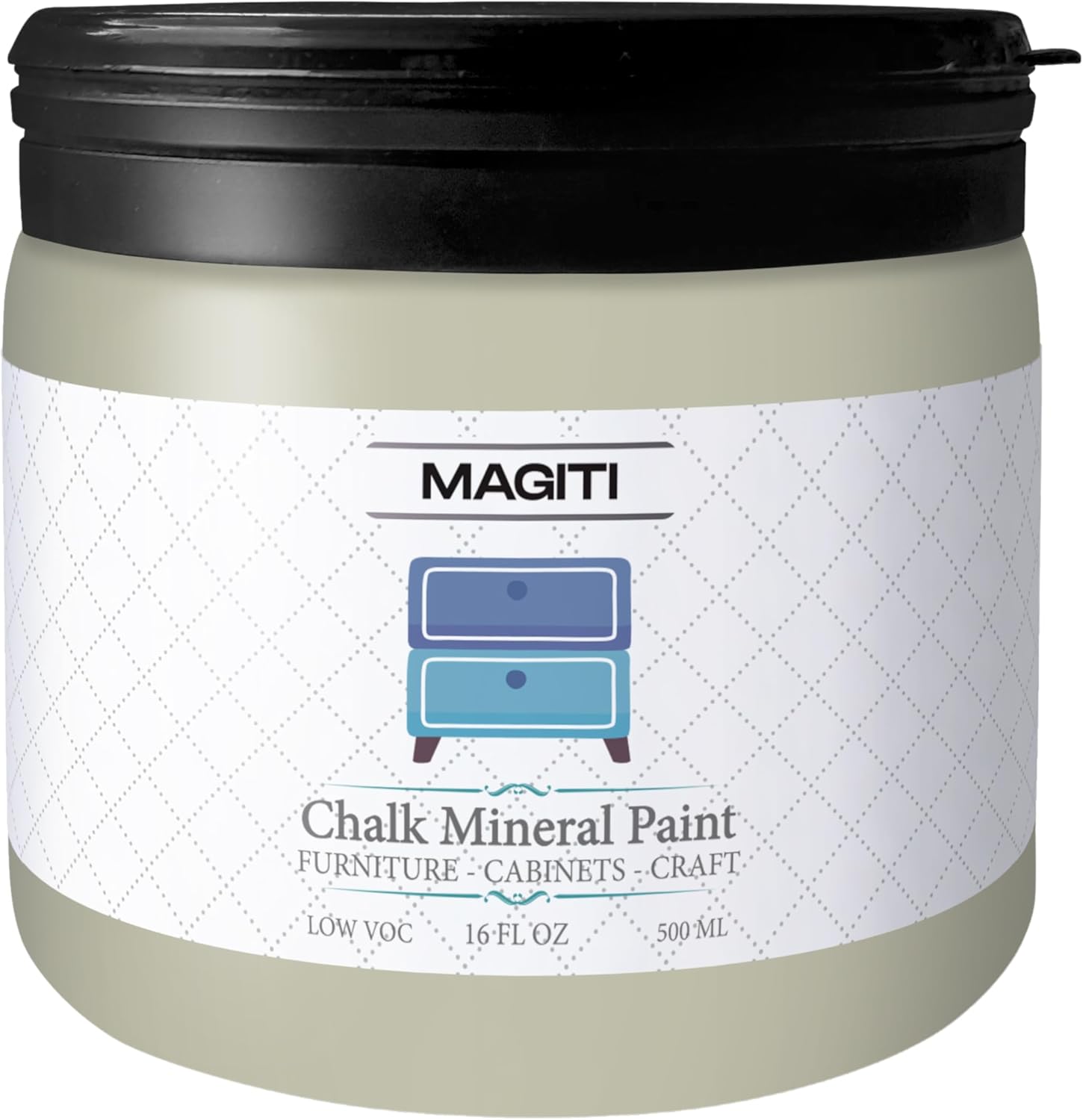 Amazon.com: MAGITI Chalk Mineral Paint - Chalk Paint for Furniture ...