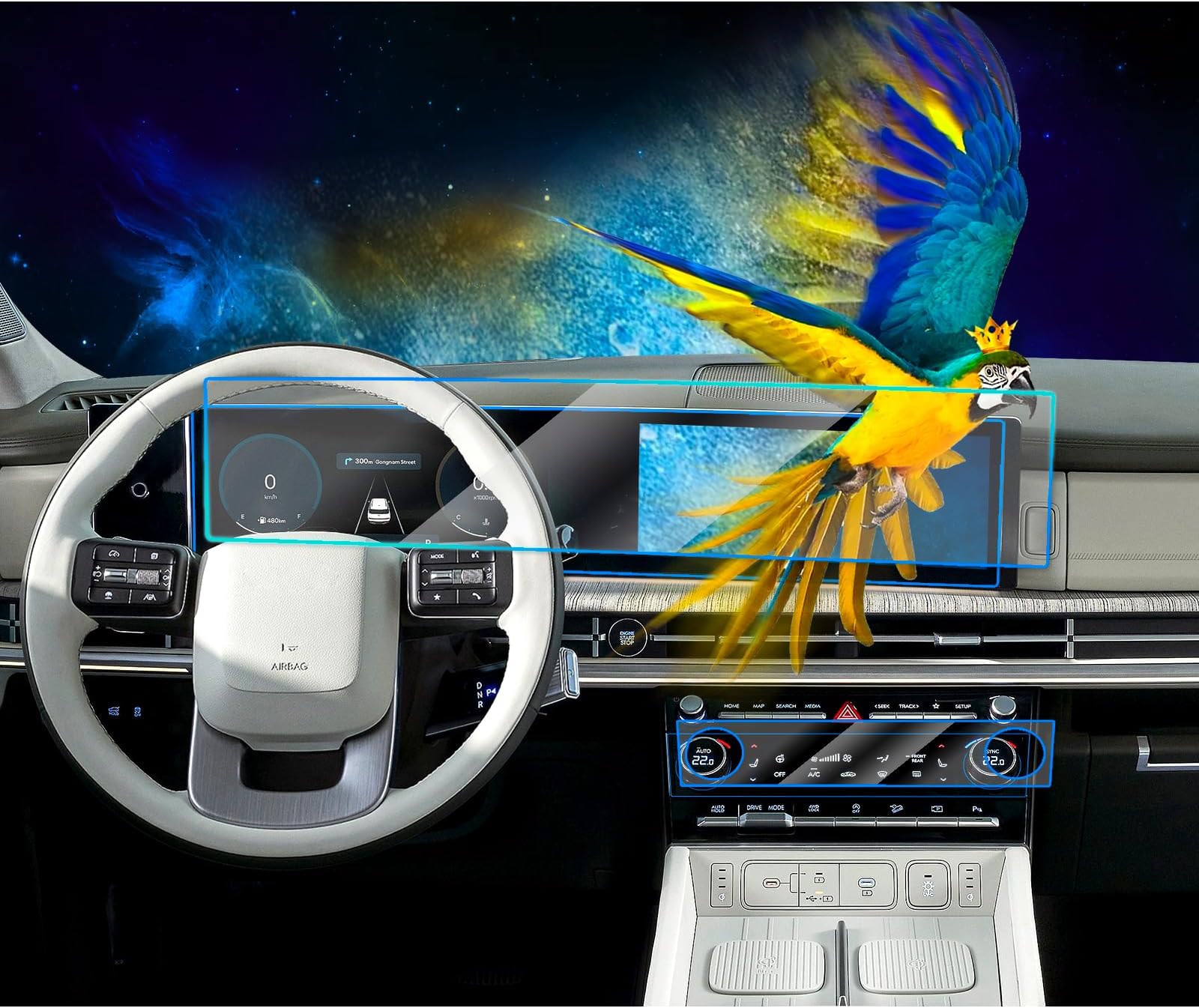 Amazon.com: XXCIWP 2024 Hyundai Elantra Screen Protector for 2021-2023 ...