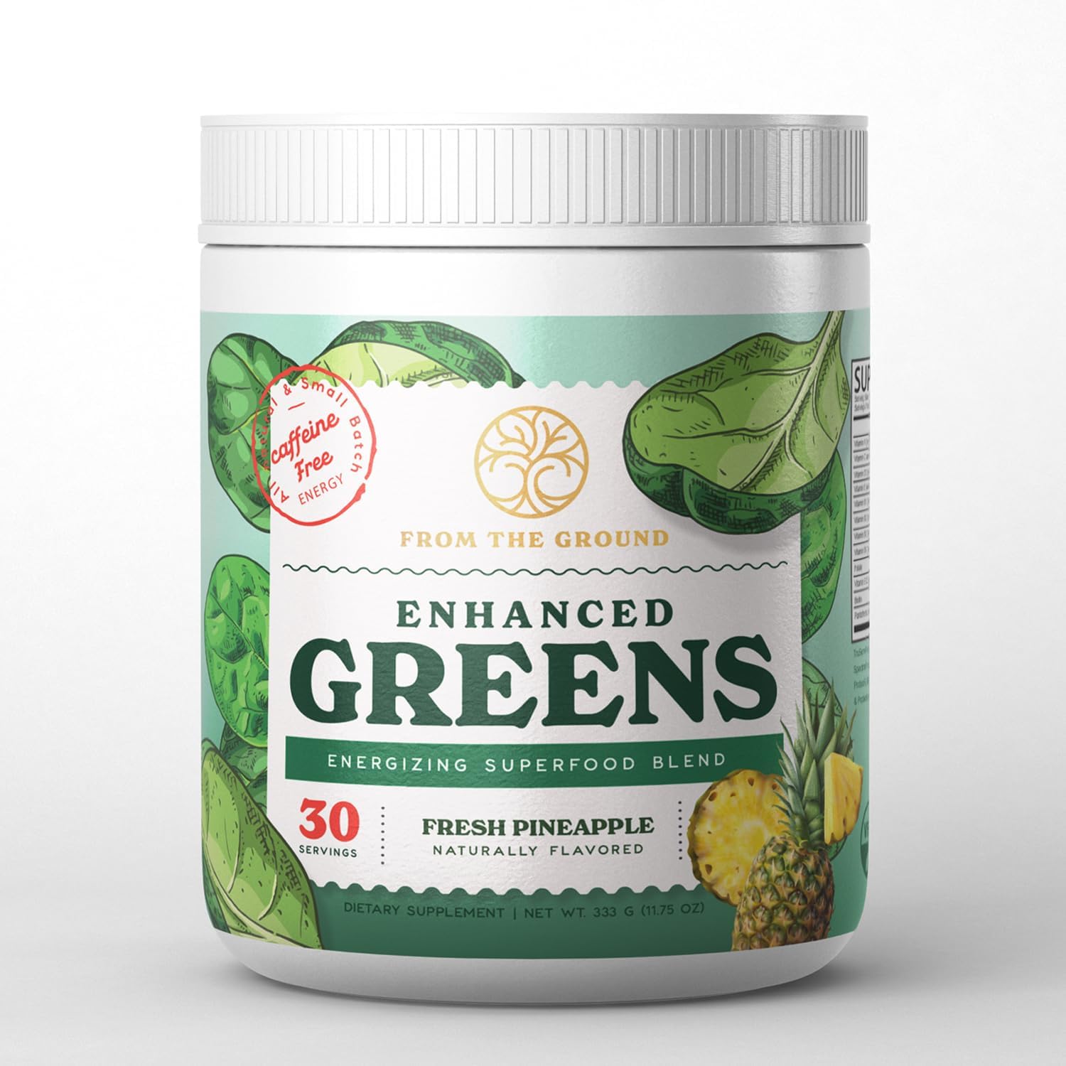 Amazon.com: Super Greens Powder • Mixed Greens with Psyllium Husk ...