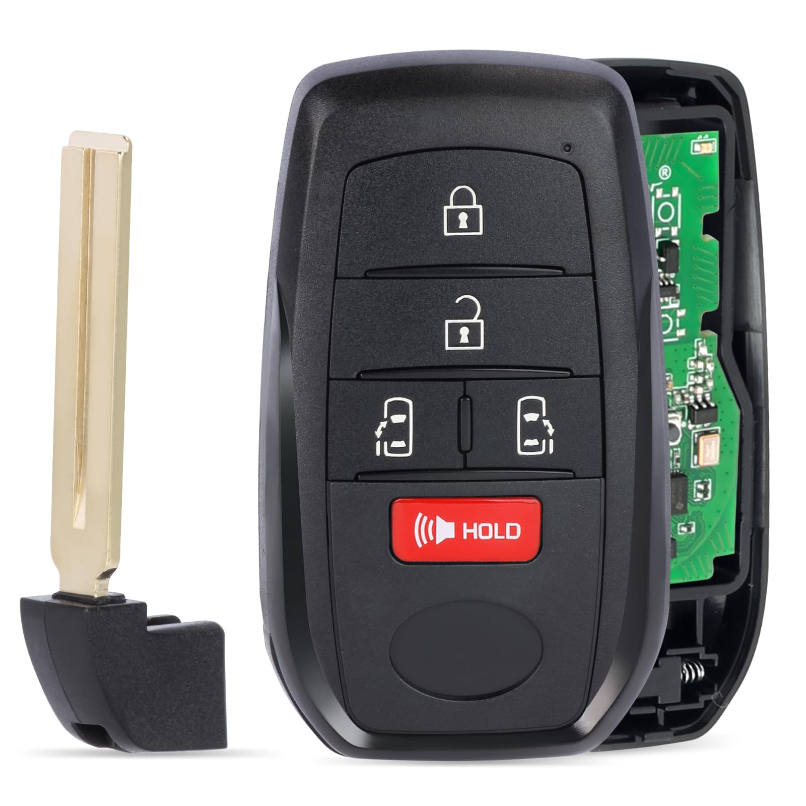 Amazon.com: Yewong Smart Key Fob Keyless Entry Remote Start Replacement ...