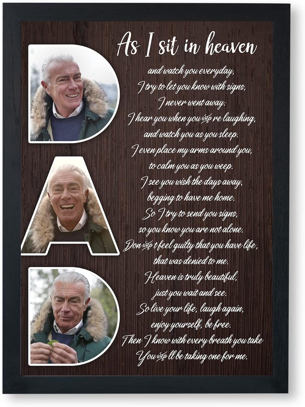 Amazon.com: Personalized Memorial Gift for Loss of Loved One, Memorial ...