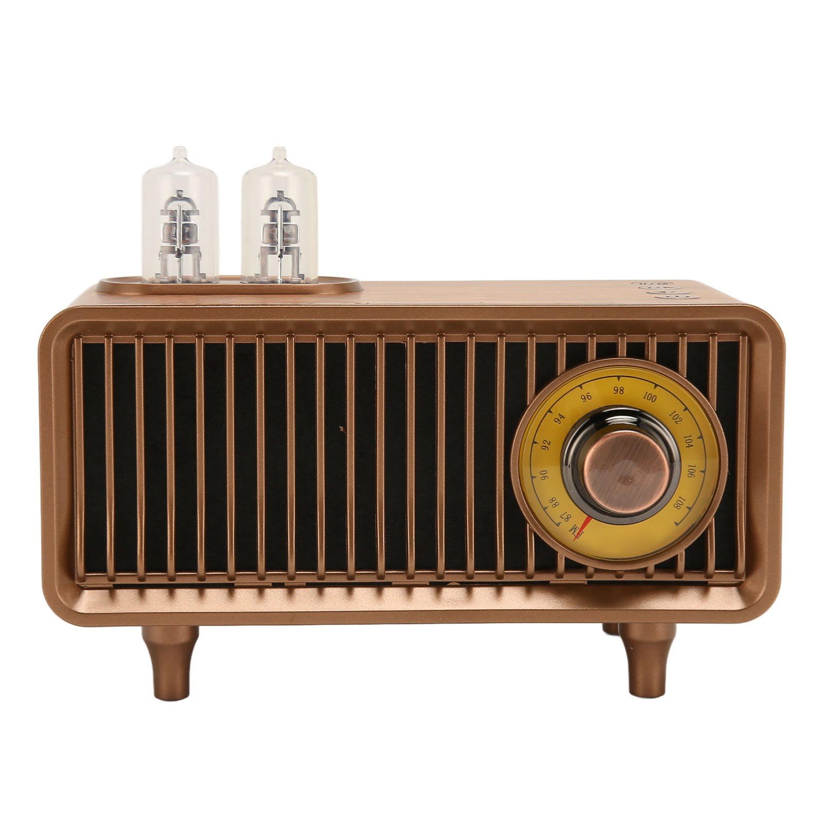 Jectse Altavoz Bluetooth Retro, Altavoz de Vintage, Radio FM Giratoria con Cable de Sonido ...