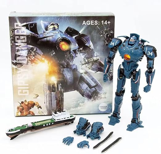 Amazon.com: Pipigirl Pacific Rim Mech Action Figure Kits, Boxed Unique ...