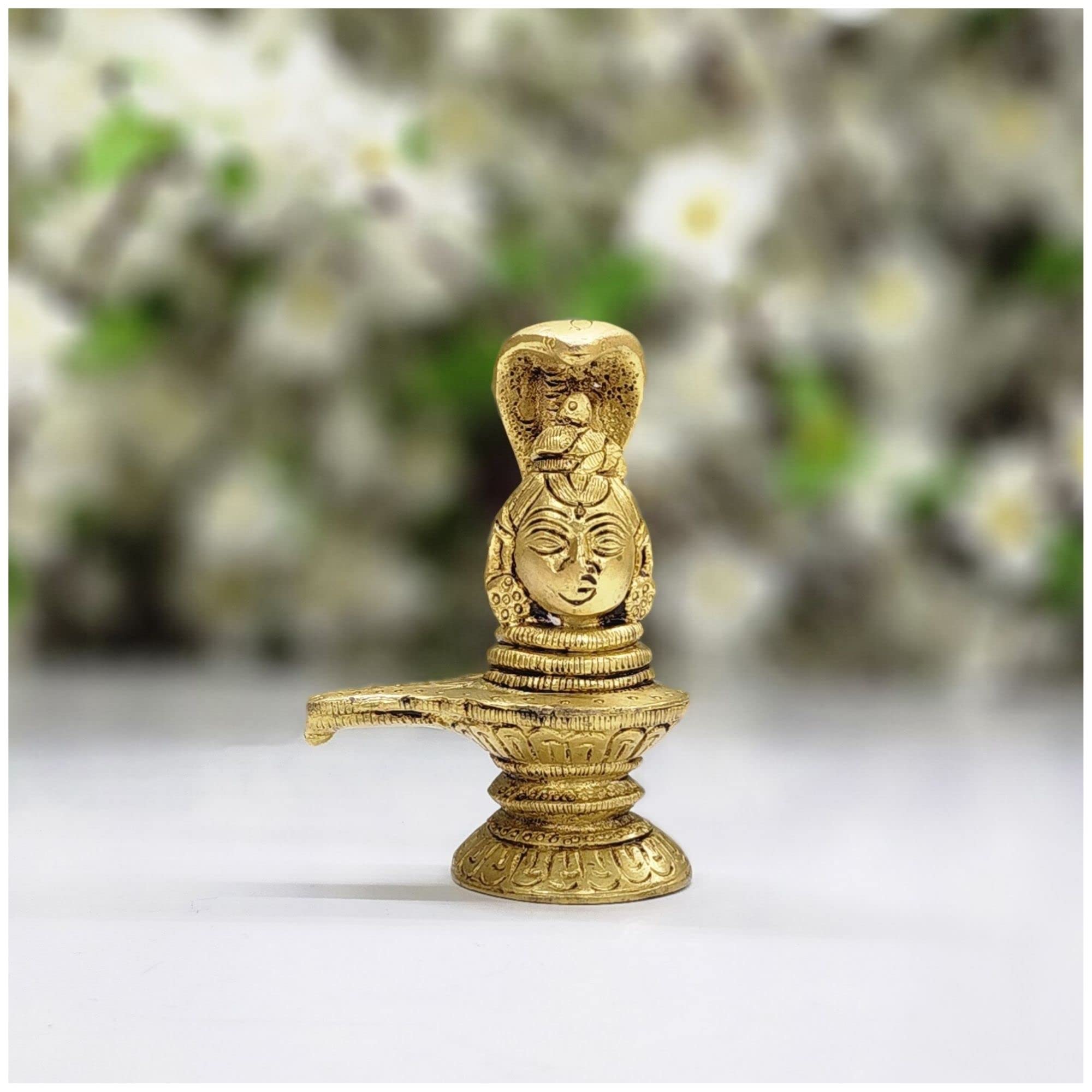 Buy AtoZ India Cart Lord Shiva Statue Shivling with Sheshnag Shiva Idol ...