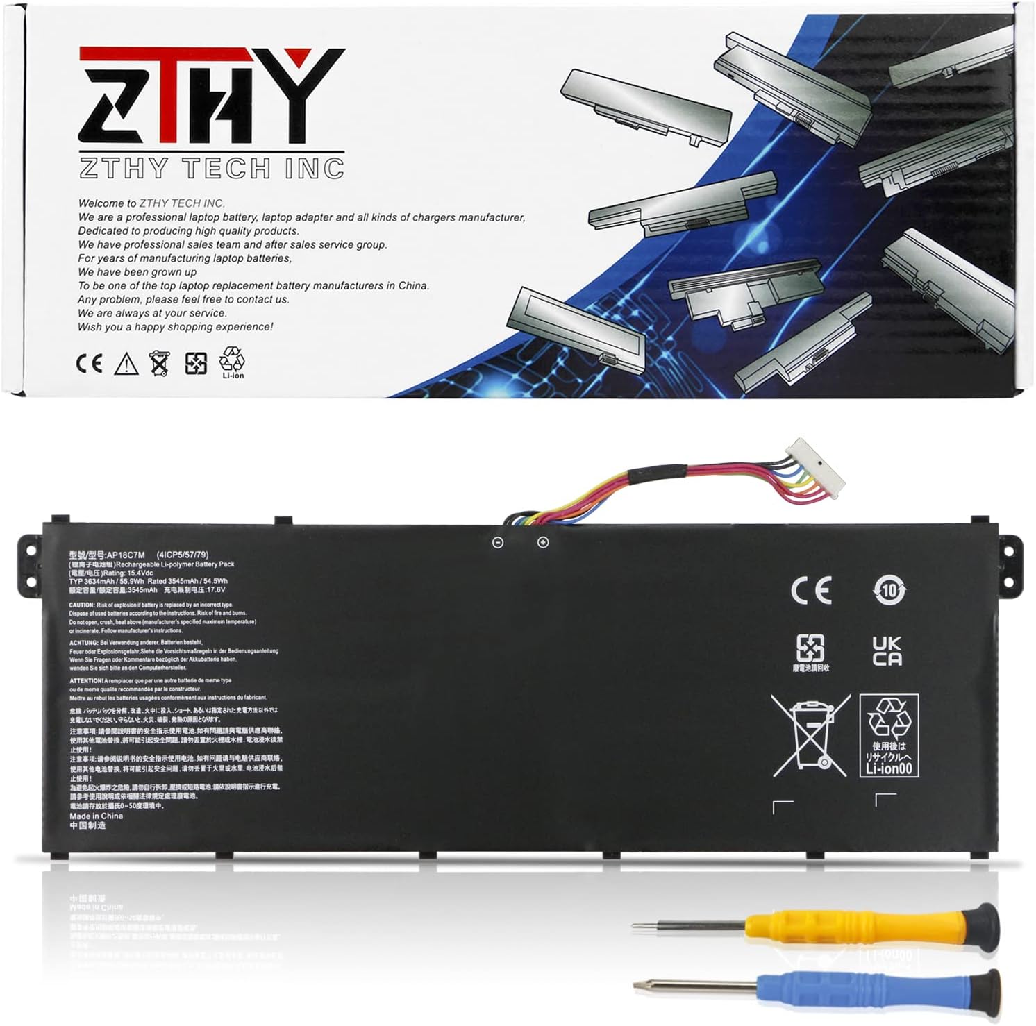 Amazon.com: AP18C7M AP18C7K Battery for Acer Swift 3 SF313-52 SF313-52G ...