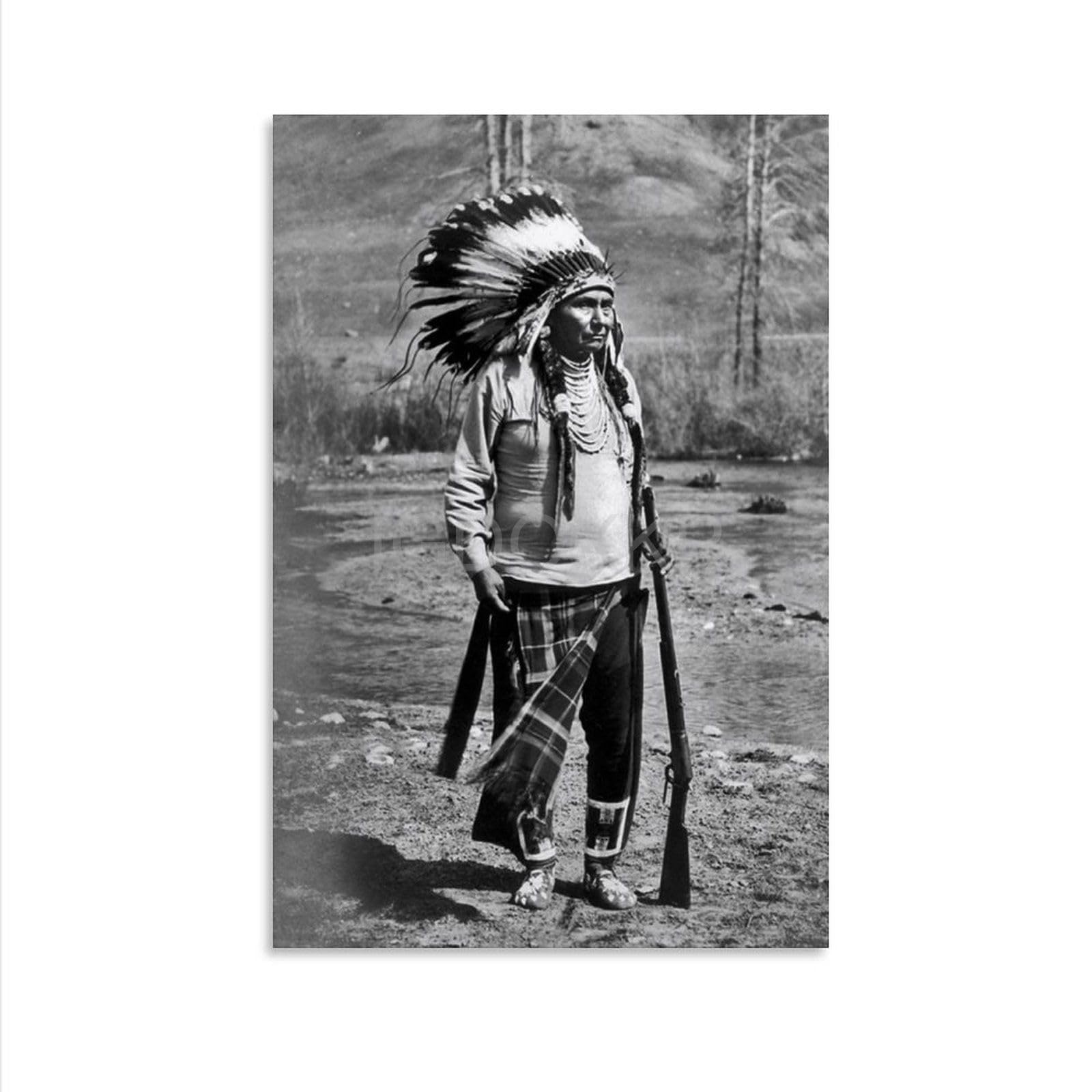 Nez Perce Quotes Vintage NOS Chief Joseph Quote Nez Perce Poster