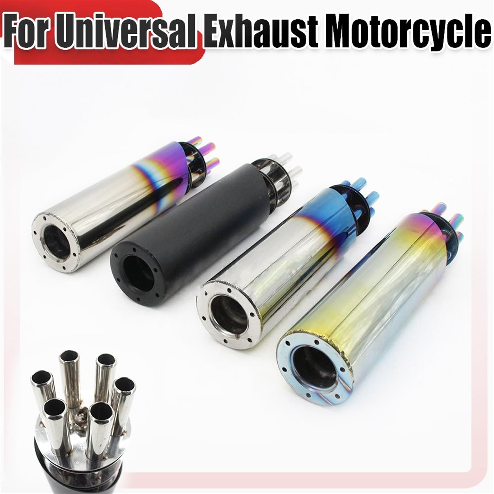 Gatling Gun Exhaust Tips Tactical Machine Gun Shroud Exhaust Tips!