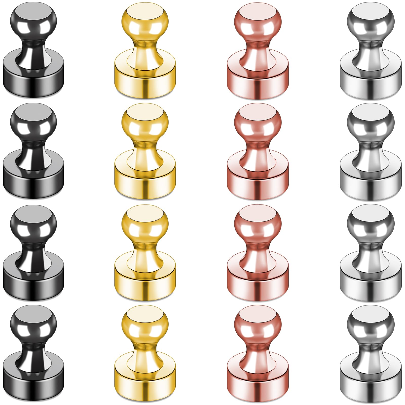 Snapklik.com : Fridge Magnets 16Pcs Refrigerator Whiteboard Small ...