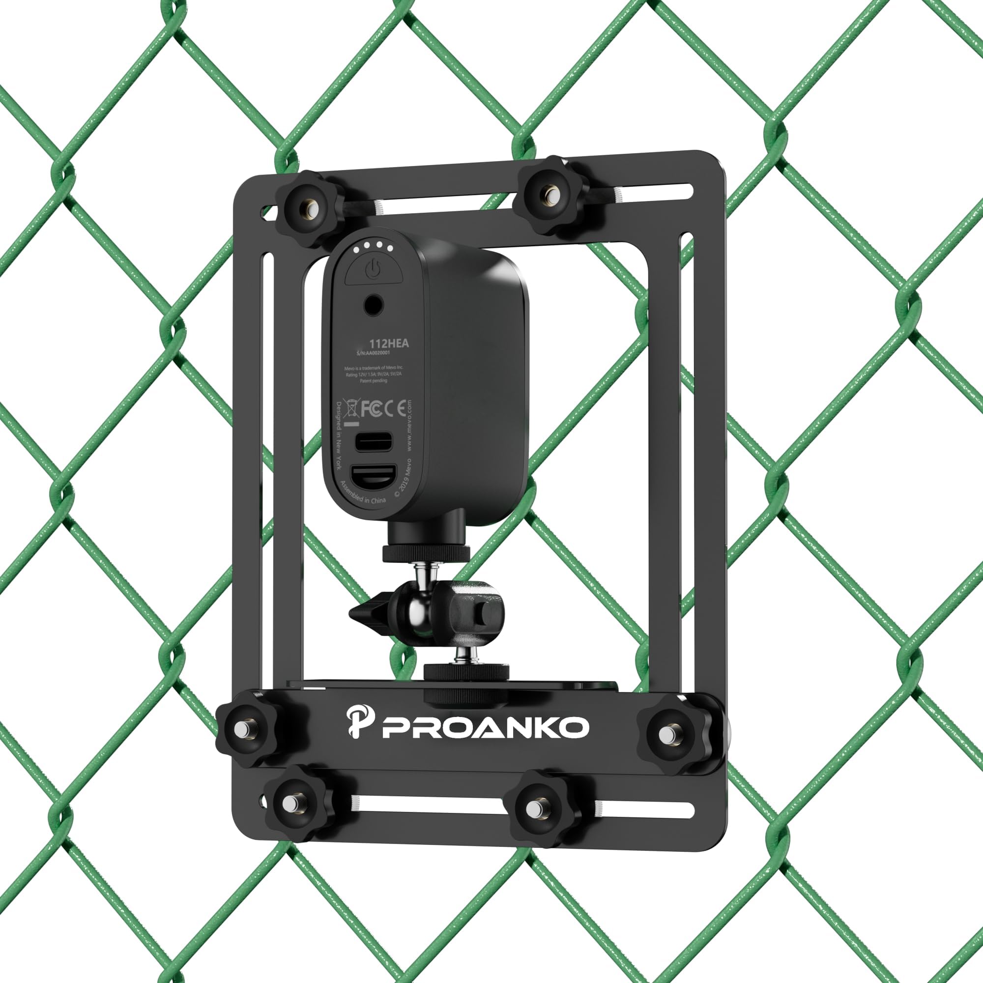 Amazon.com: Proanko Phone Fence Mount for Cameras - Metal, Portable ...