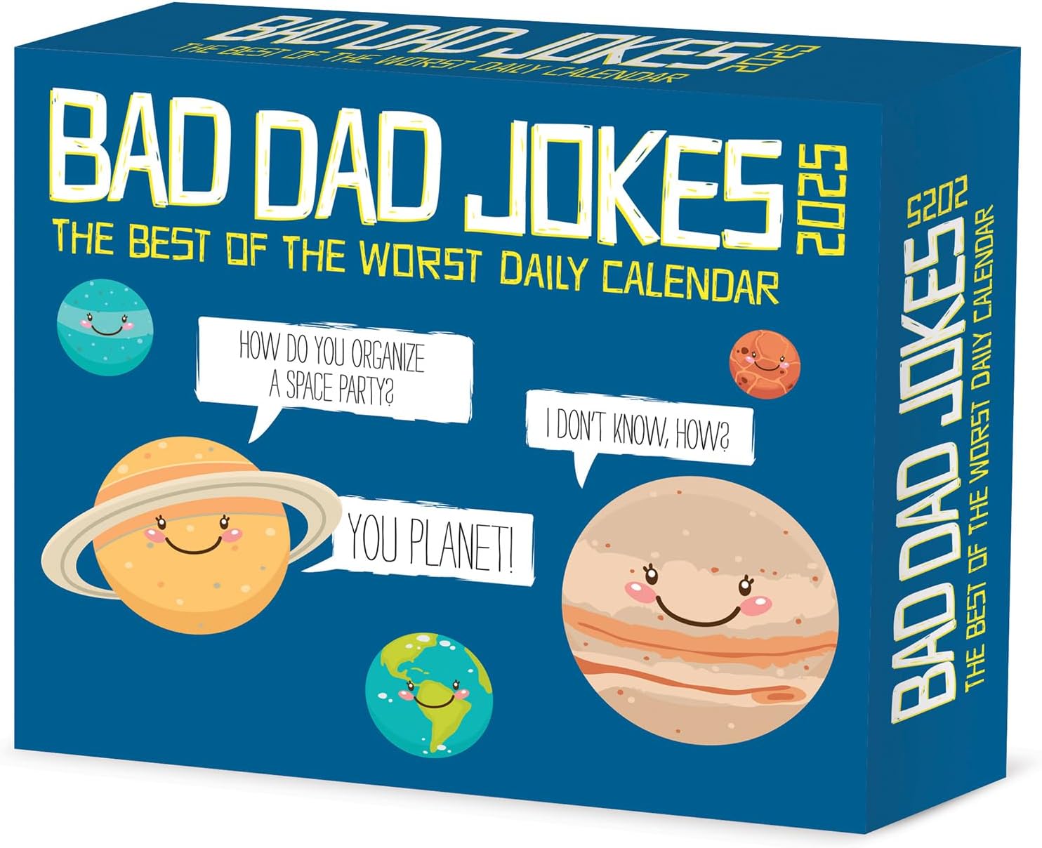 Amazon.com : Willow Creek Press Calendars, Bad Dad Jokes 2025 Desk ...
