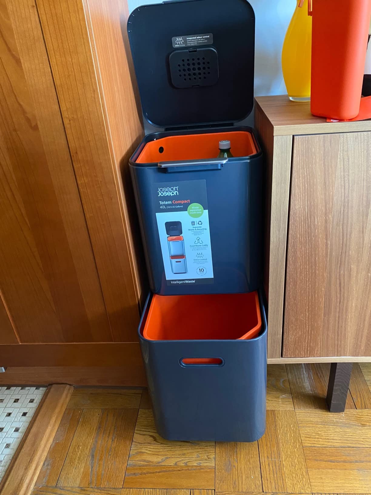 $43/mo - Finance Joseph Joseph Intelligent Totem Compact 40-Litre Waste Separation & Recycling ...