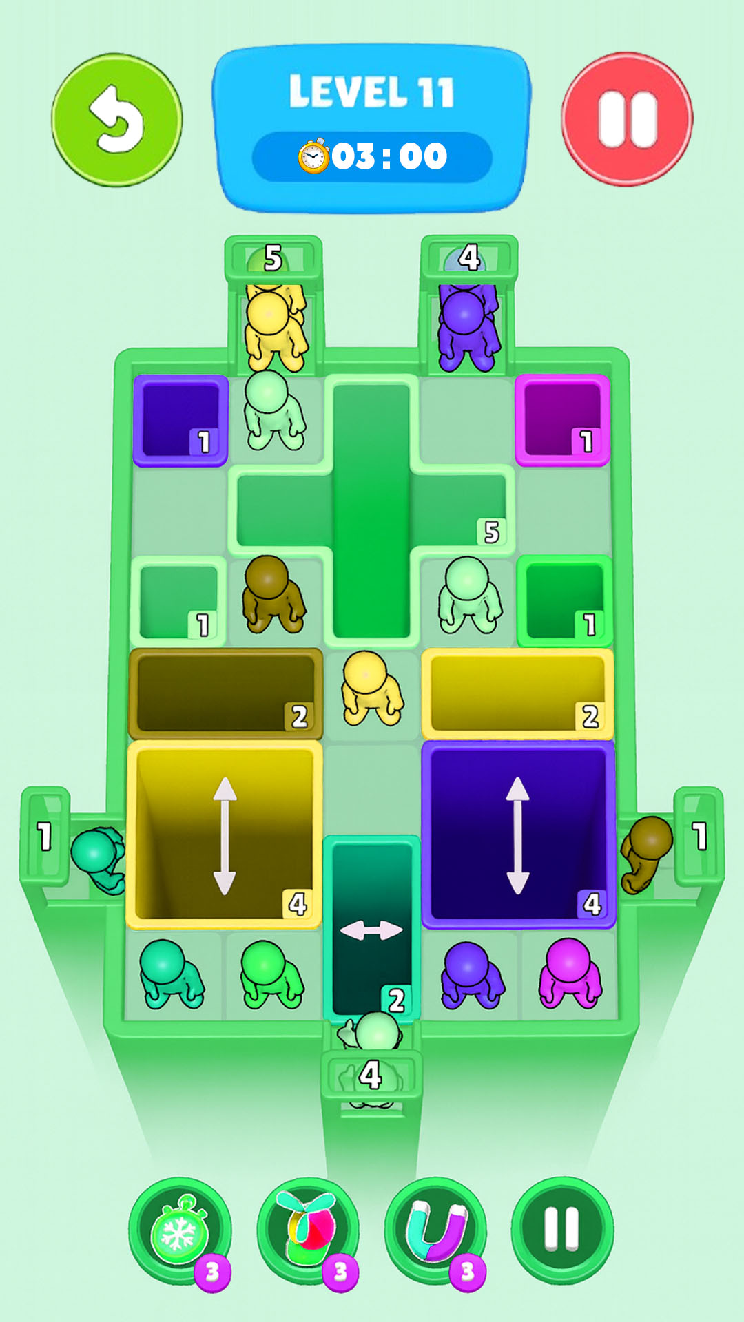 People Drop 3D: Stickman Fall Puzzle & Chaos People Out Simulator ...