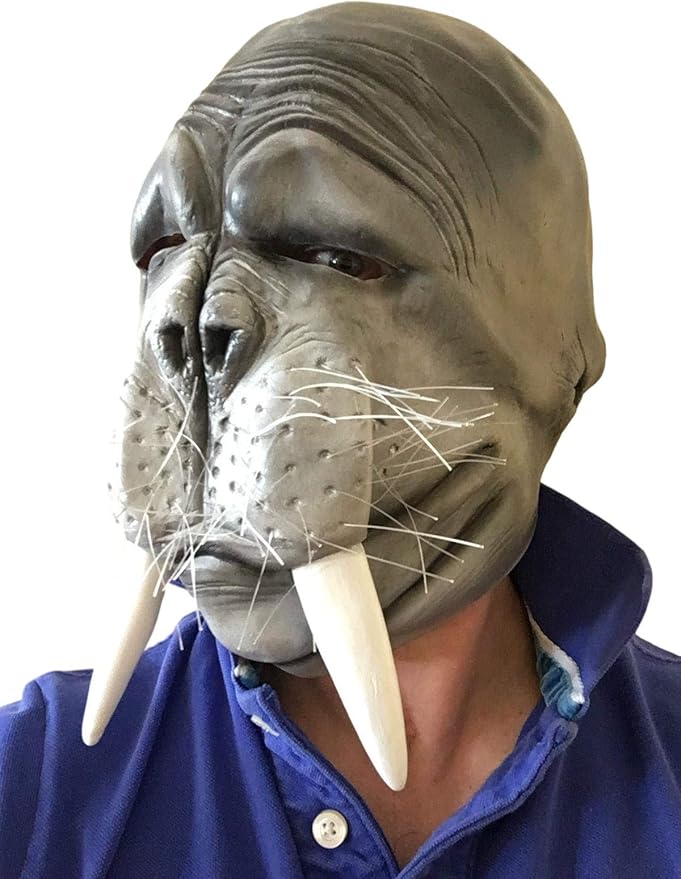 Walrus MASK by Johnniesfx, Seal, Sea-lion, Fishermans, Adult One Size ...