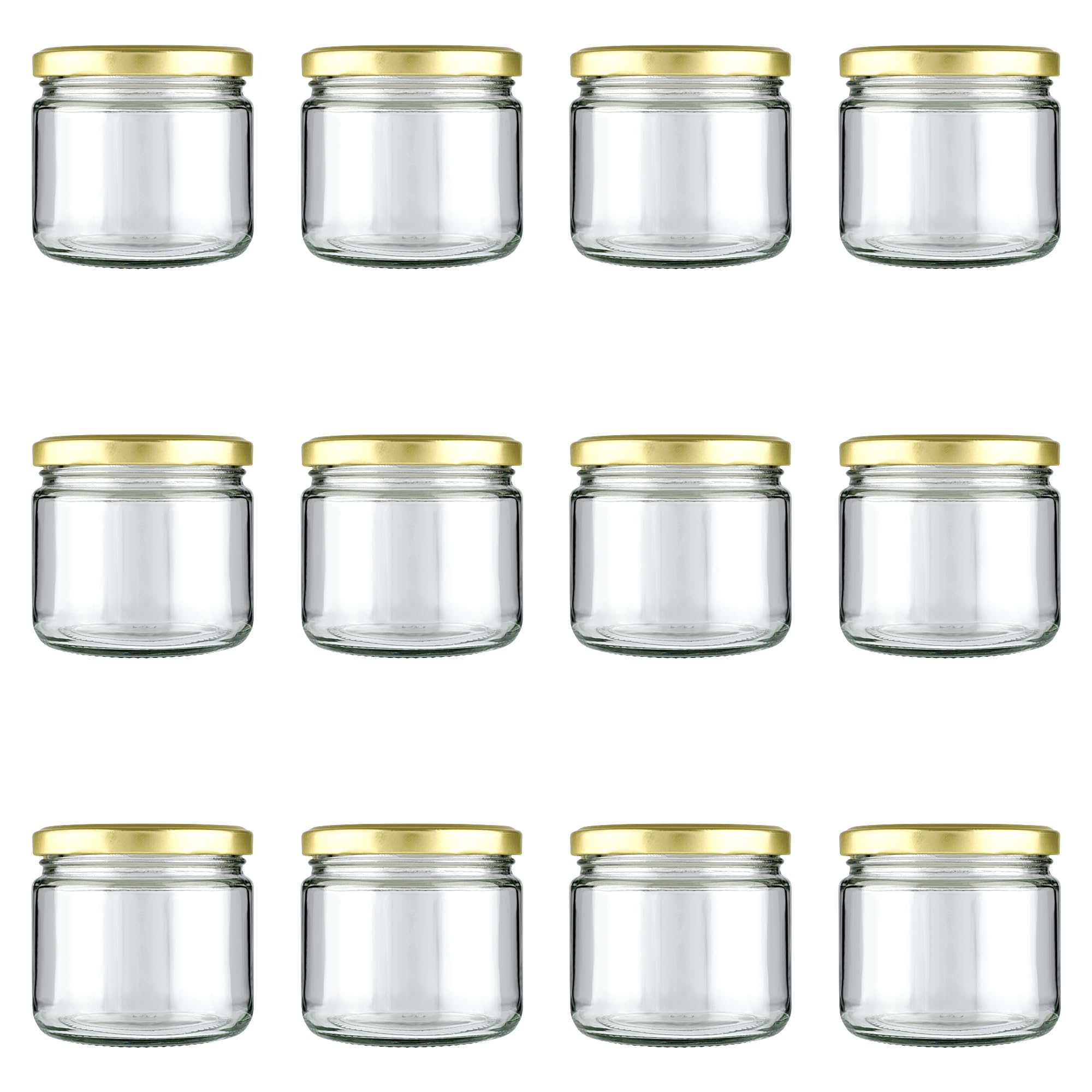 Buy Shiva Organic 350gm Salsa Glass Jar for Kitchen Storage | Food ...