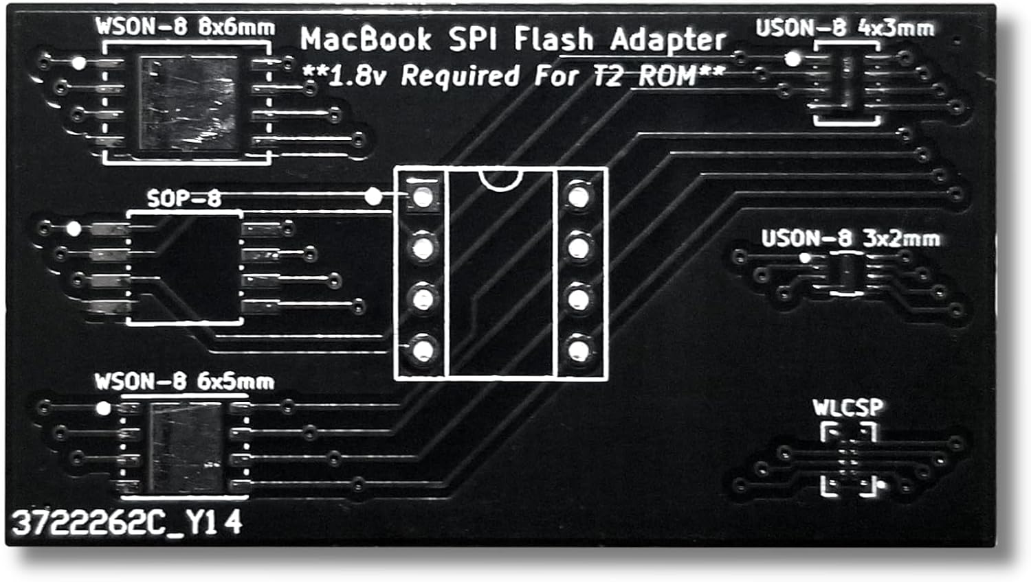 Amazon.com: Miller Tech Solutions Multi SPI Flash Adapter Board - for ...