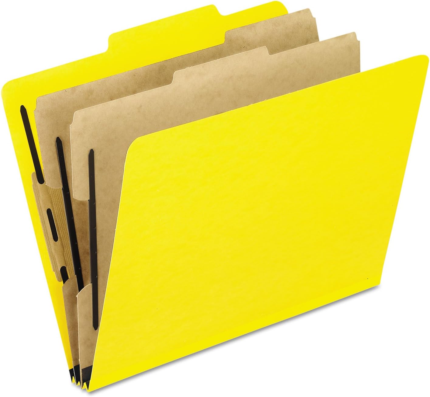 Amazon.com: Pendaflex 1257Y Six-Section Colored Classification Folders ...