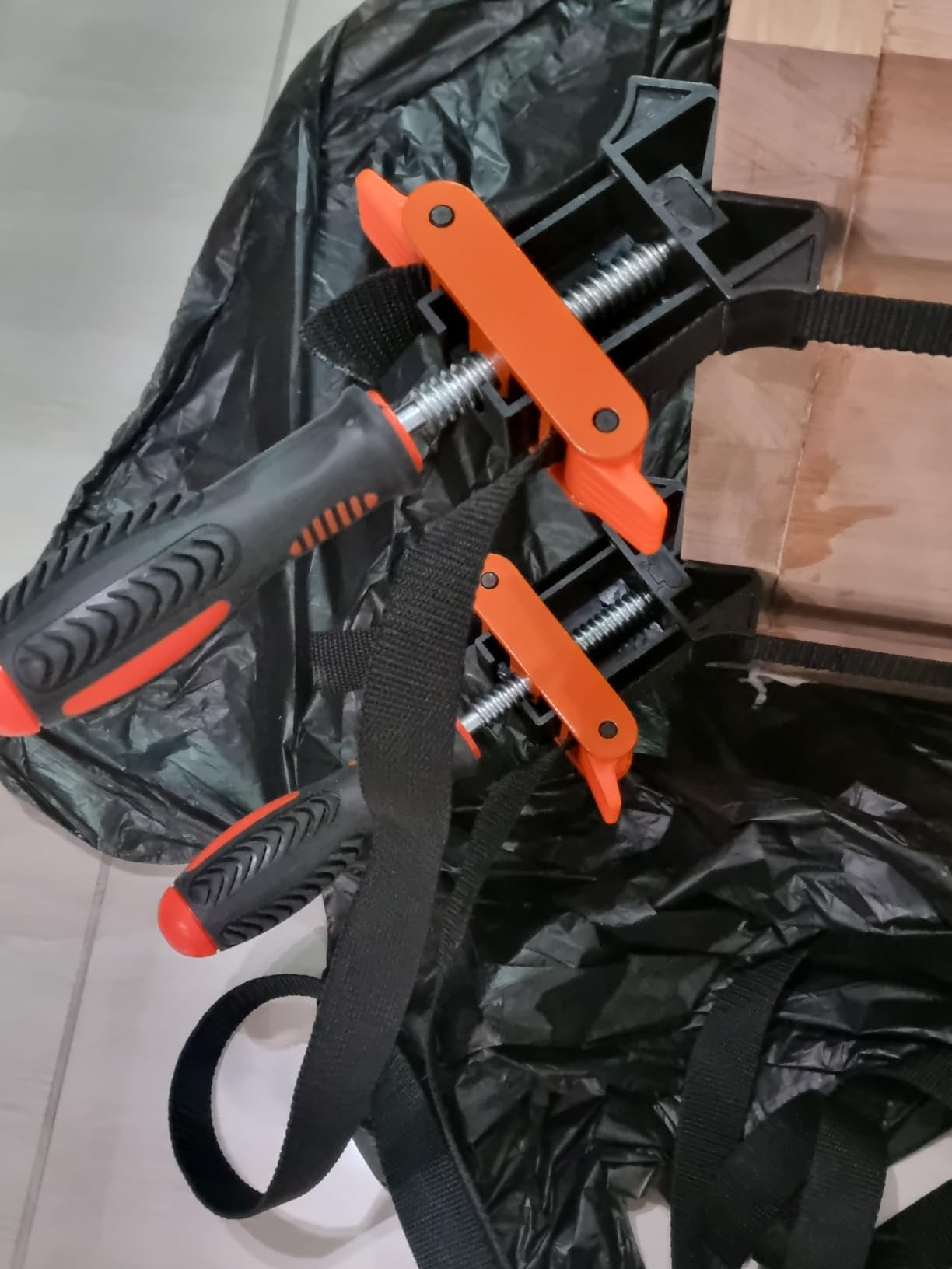 HORUSDY Band Clamp, Woodworking Frame Clamp Strap Holder for Picture ...